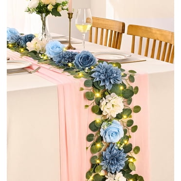 Northlight Leafy Hydrangea Artificial Floral Spring Garland - 5' - Pink ...