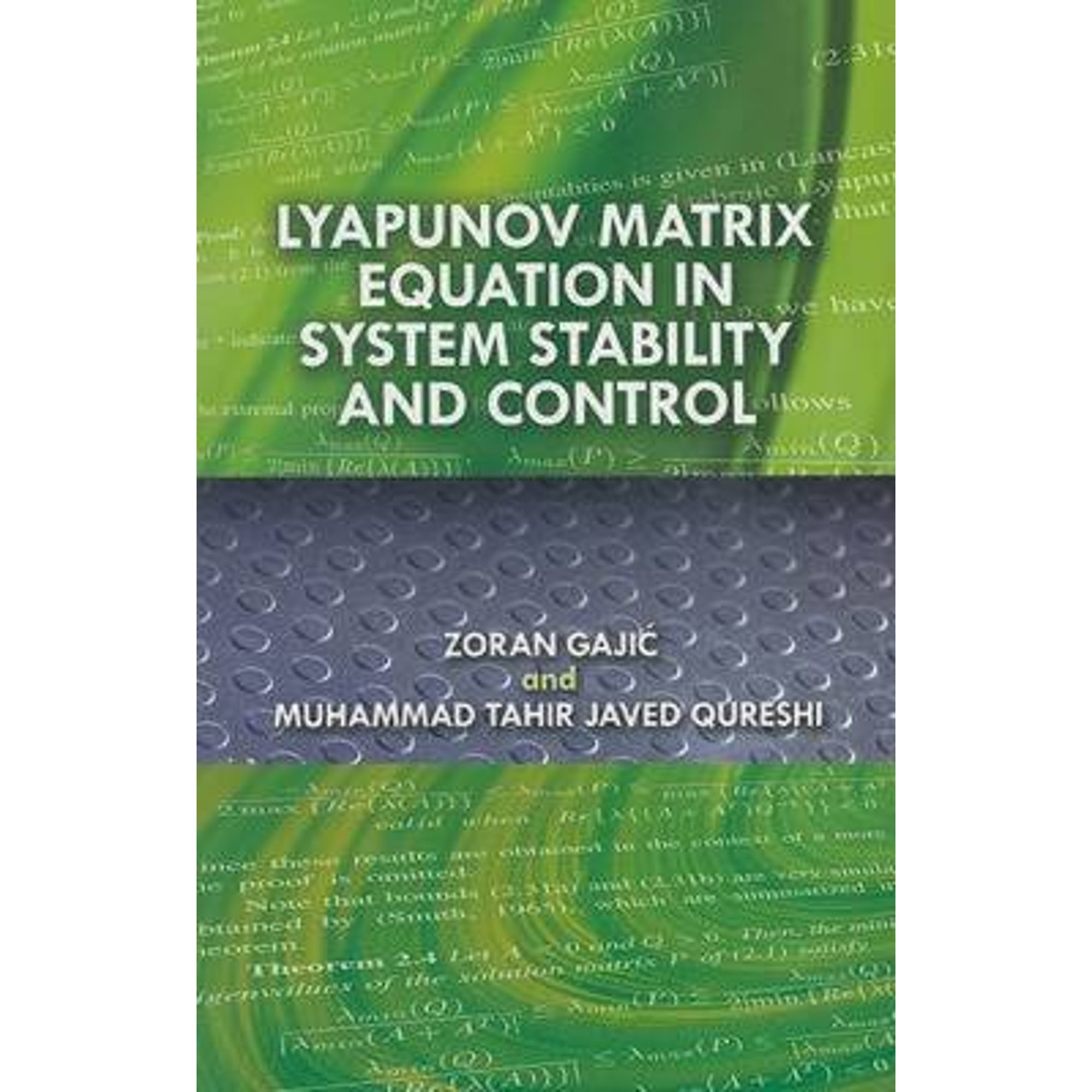Pre-Owned Lyapunov Matrix Equation in System Stability and Control (Paperback 9780486466682) by ...