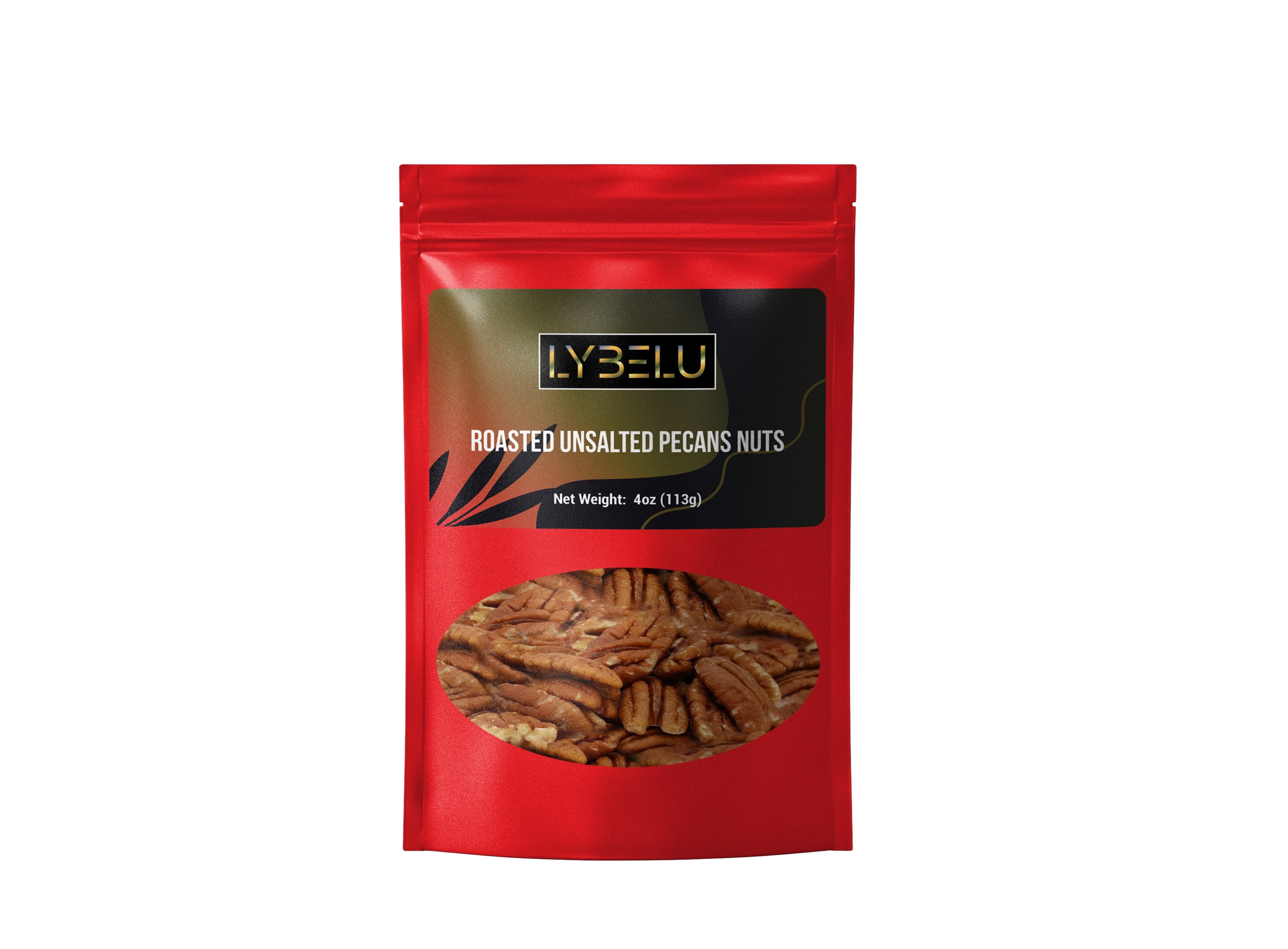 Lybelu Roasted Unsalted Pecans Nuts – 4oz - Walmart.com