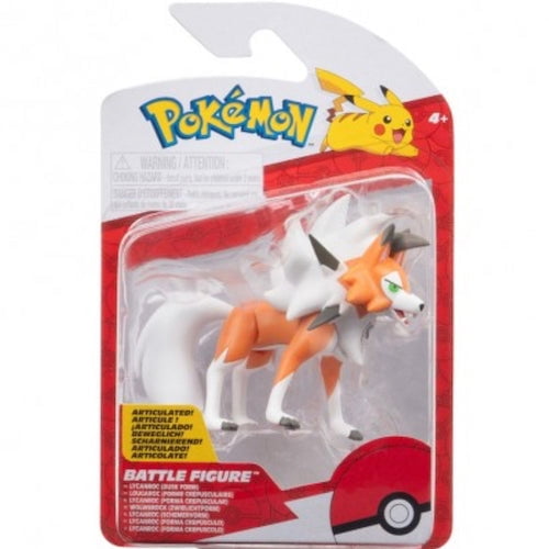 Lycanroc Pokemon Battle Feature Figure 3" - Walmart.com