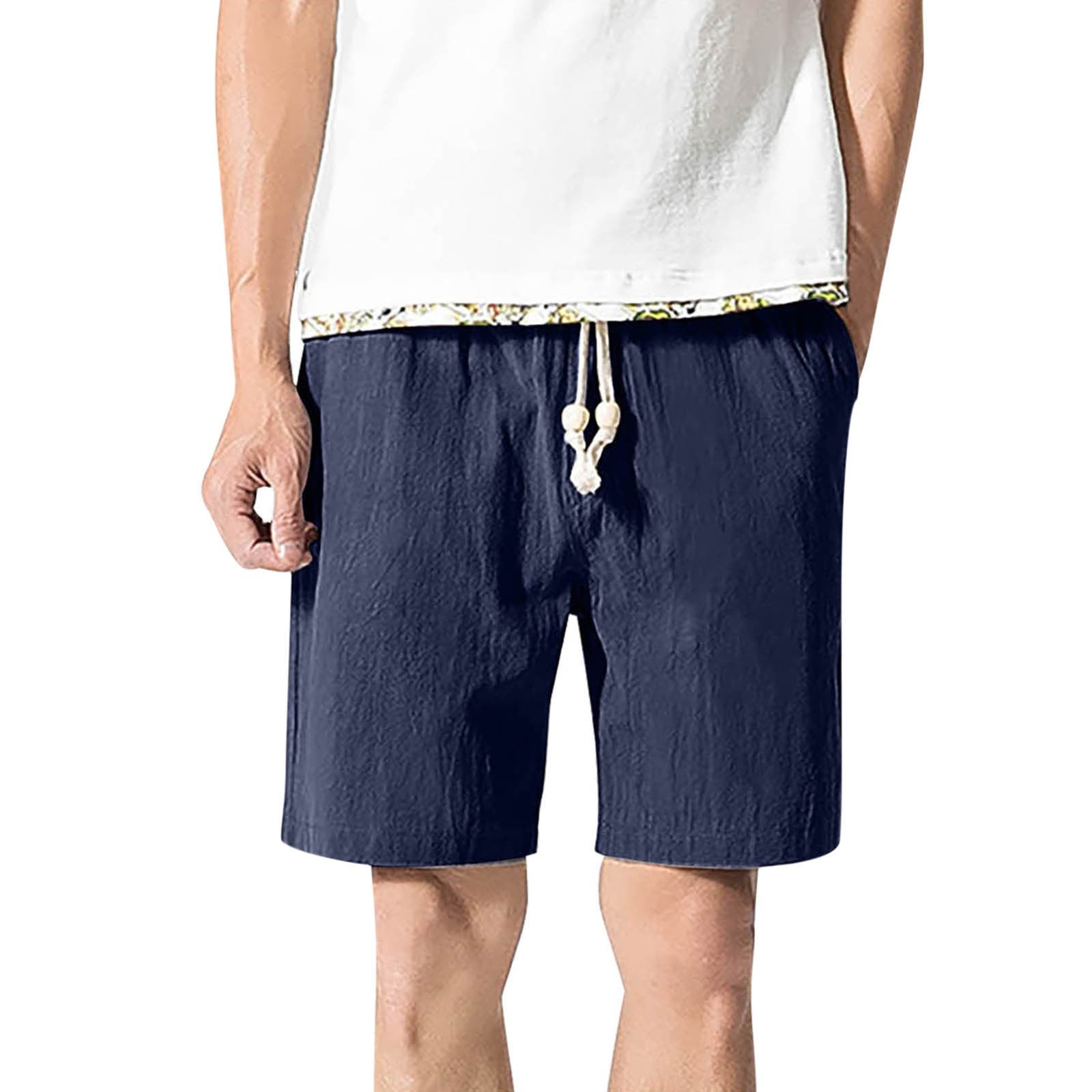 Lycaql Cargo Shorts for Men Big Tall Men's Shorts Men's Classic-Fit ...