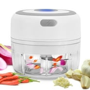 Oster Compact Kitchen 3-Cup Mini Food Processor with Stainless Steel ...