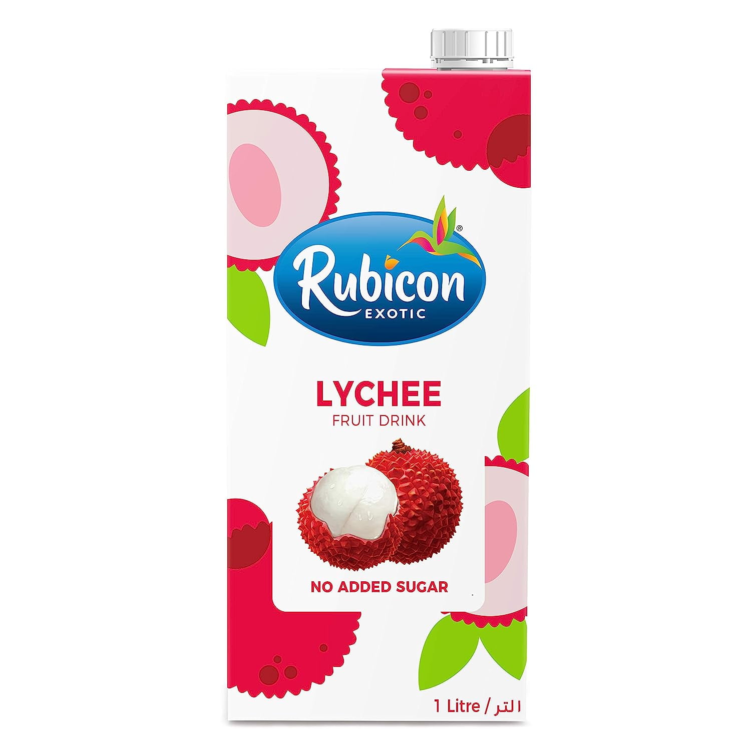 Lychee Juice Blend No Sugar Added 1 Litre Container 338 Fl Oz