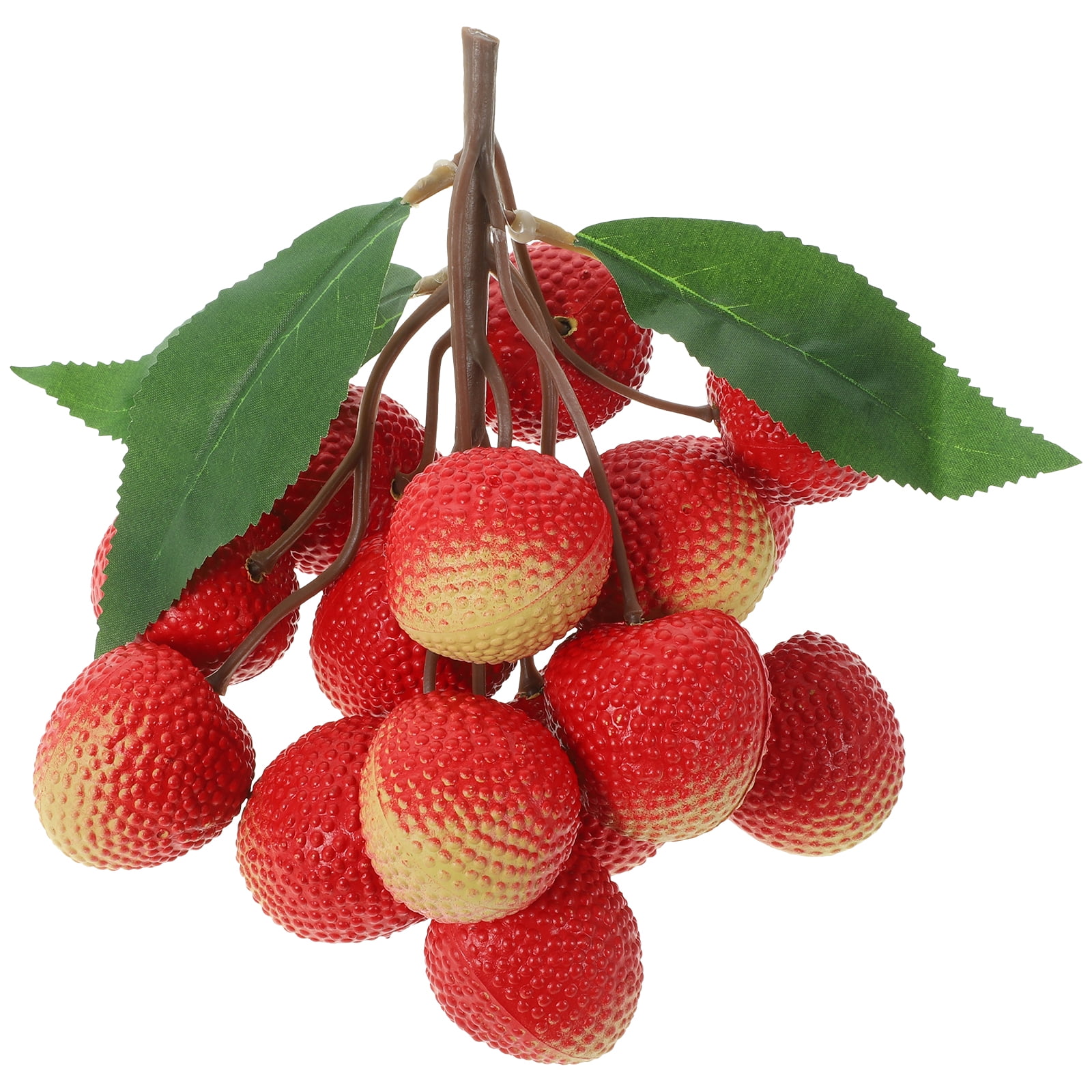 1 Bunch Realistic Artificial Fruit Model Vivid Simulation Litchi Photo ...