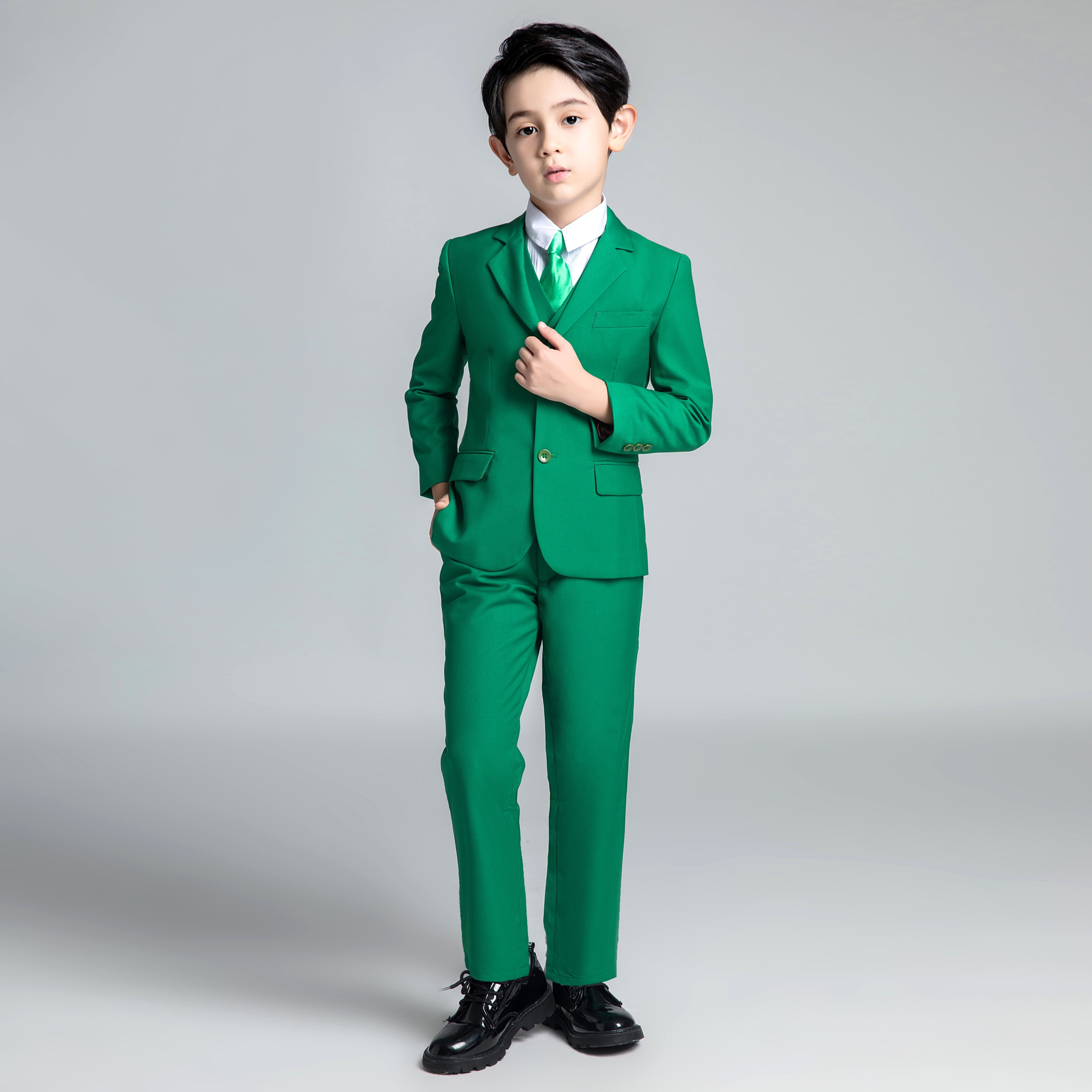 Lycody Boys Suit for Kids Tuxedo Wedding Ring Bearer Outfit Boy Formal ...