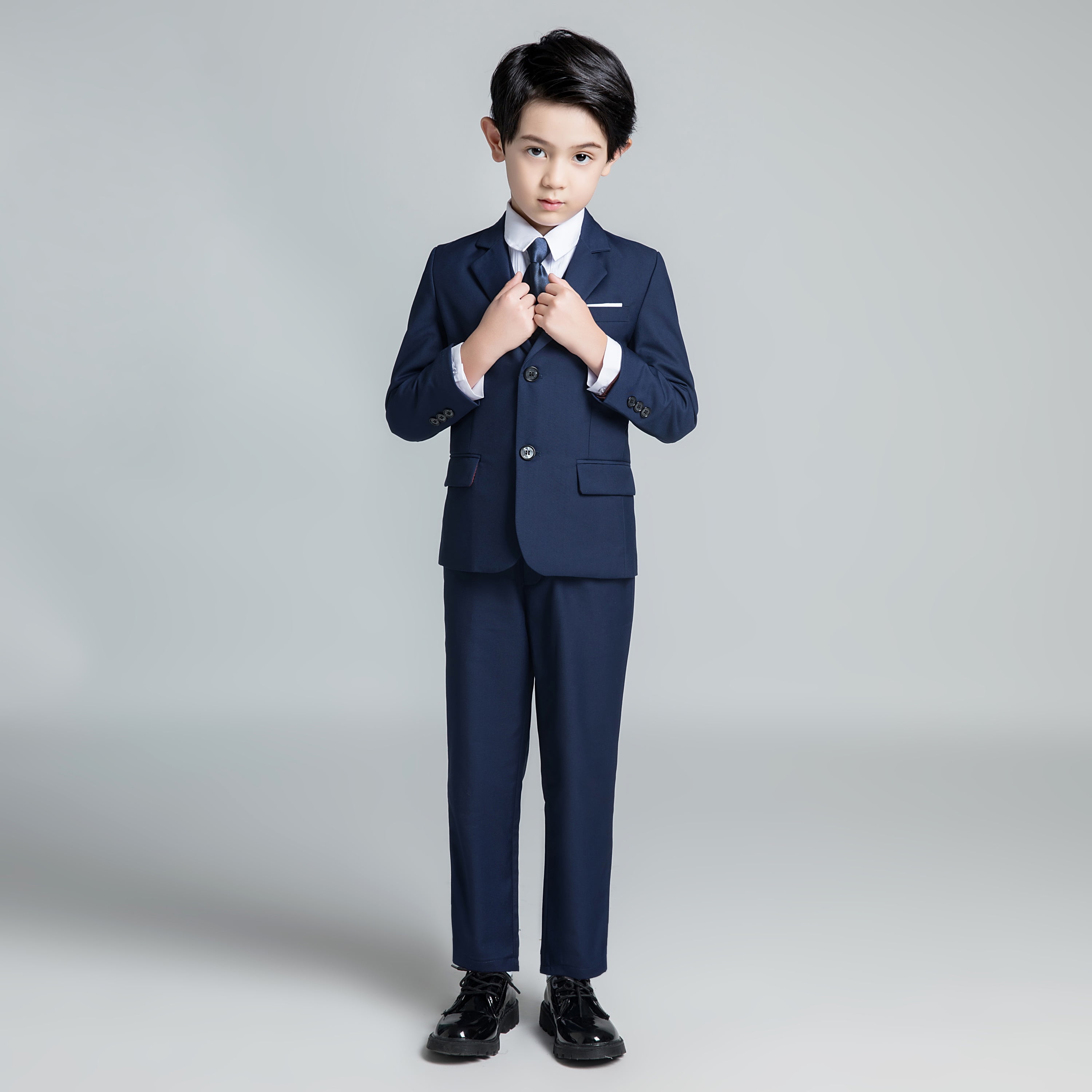 Lycody Boys Suit for Kids Tuxedo Wedding Ring Bearer Outfit Boy Formal ...