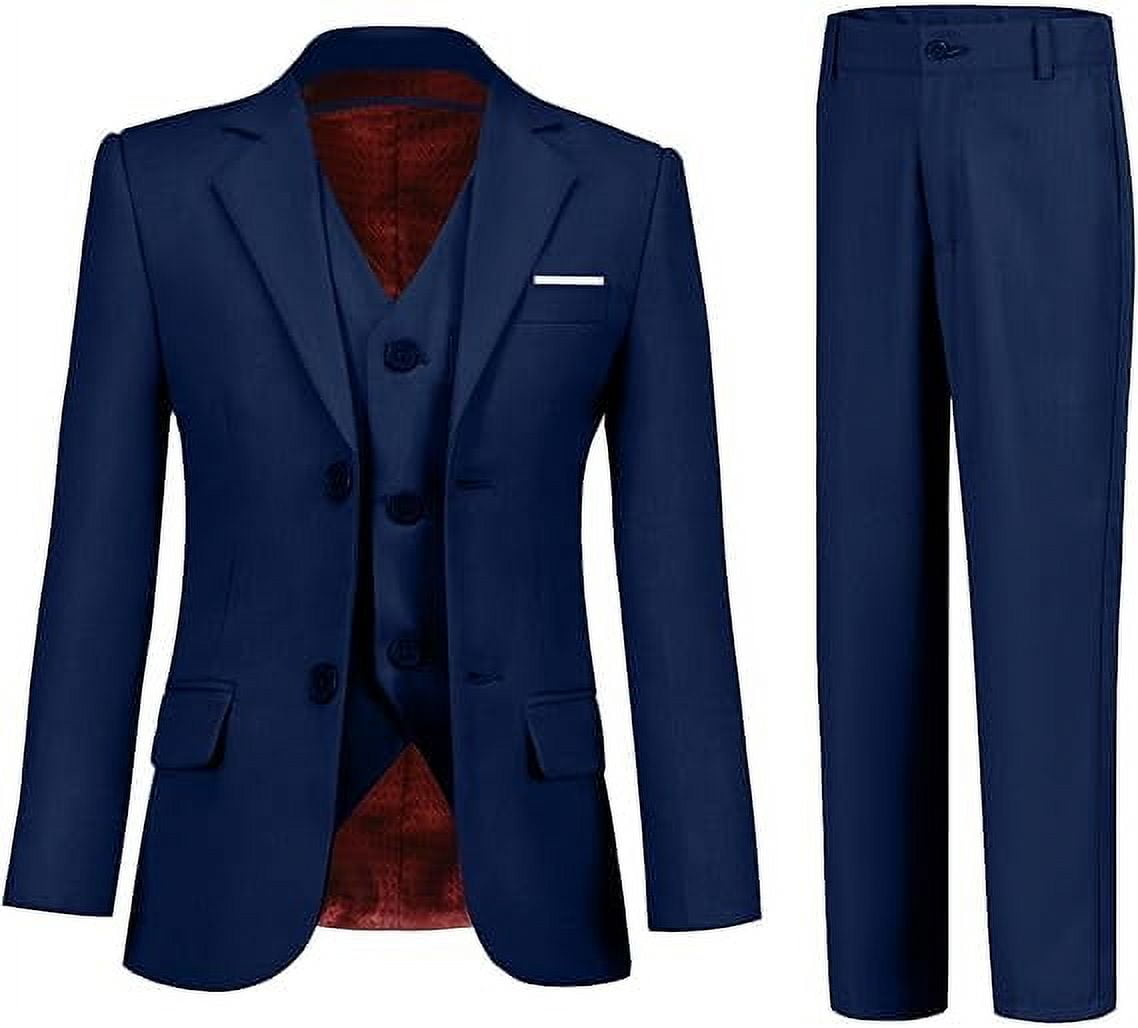 Lycody Boys Suits 3 Piece Slim Fit Suit Set Dresswear Ring Bearer ...