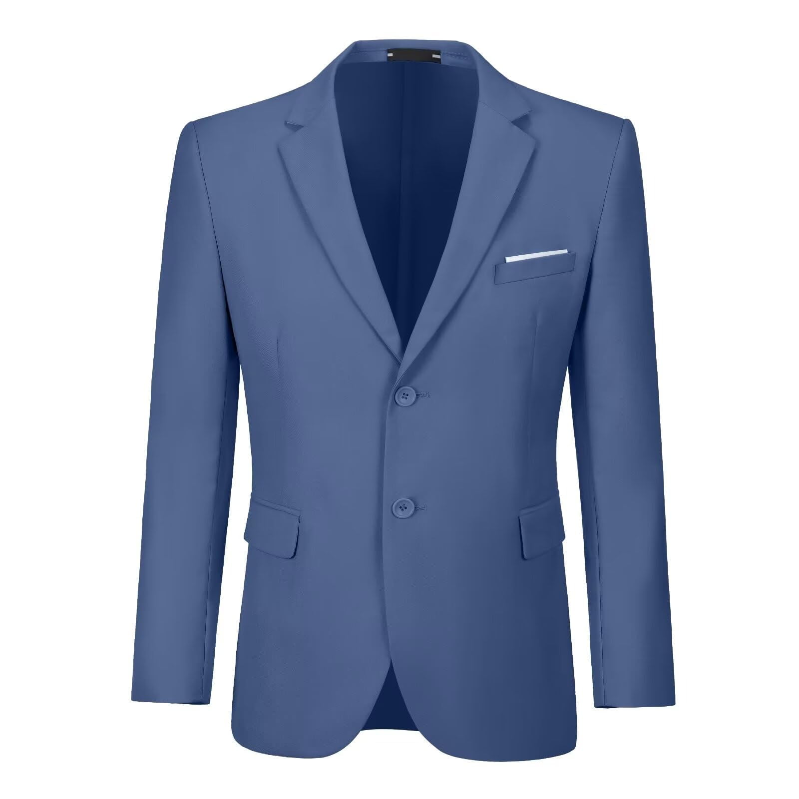 Lycody Denim Blue Suit Jacket for Men Sport Coat Mens Suit Classic Fit ...