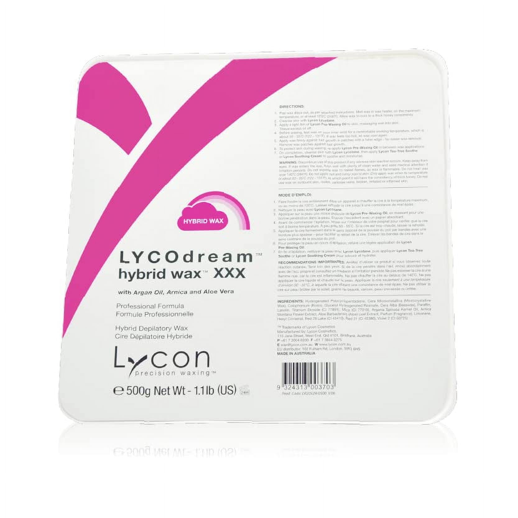 Lycon Wax ~ LYCODREAM HYBRID HOT WAX 500g / 17.5oz - Walmart.com