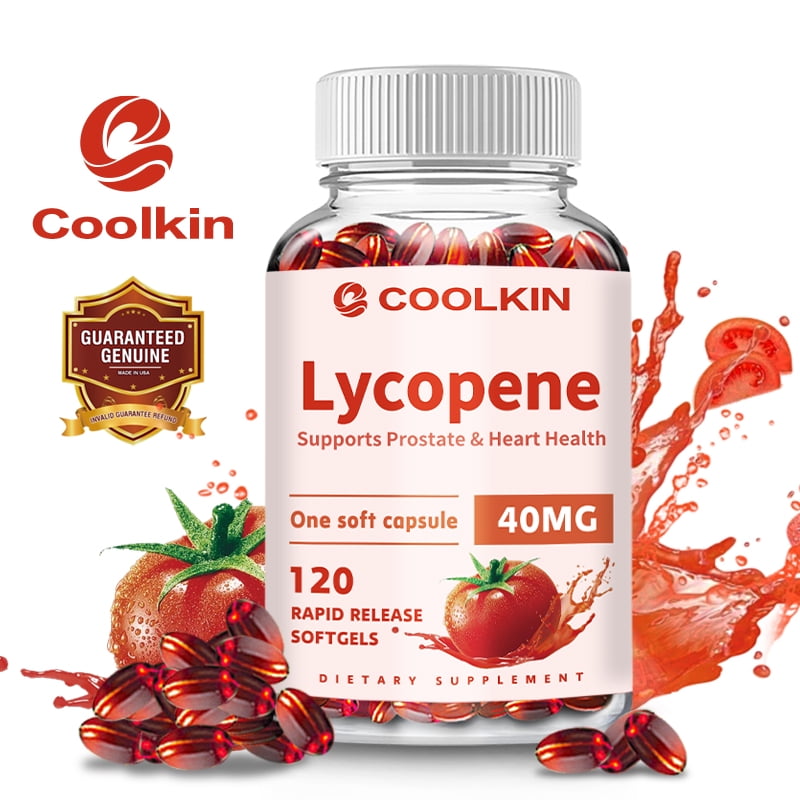 Lycopene Natural Antioxidant 40mg - Skin & Heart Support, Boost ...