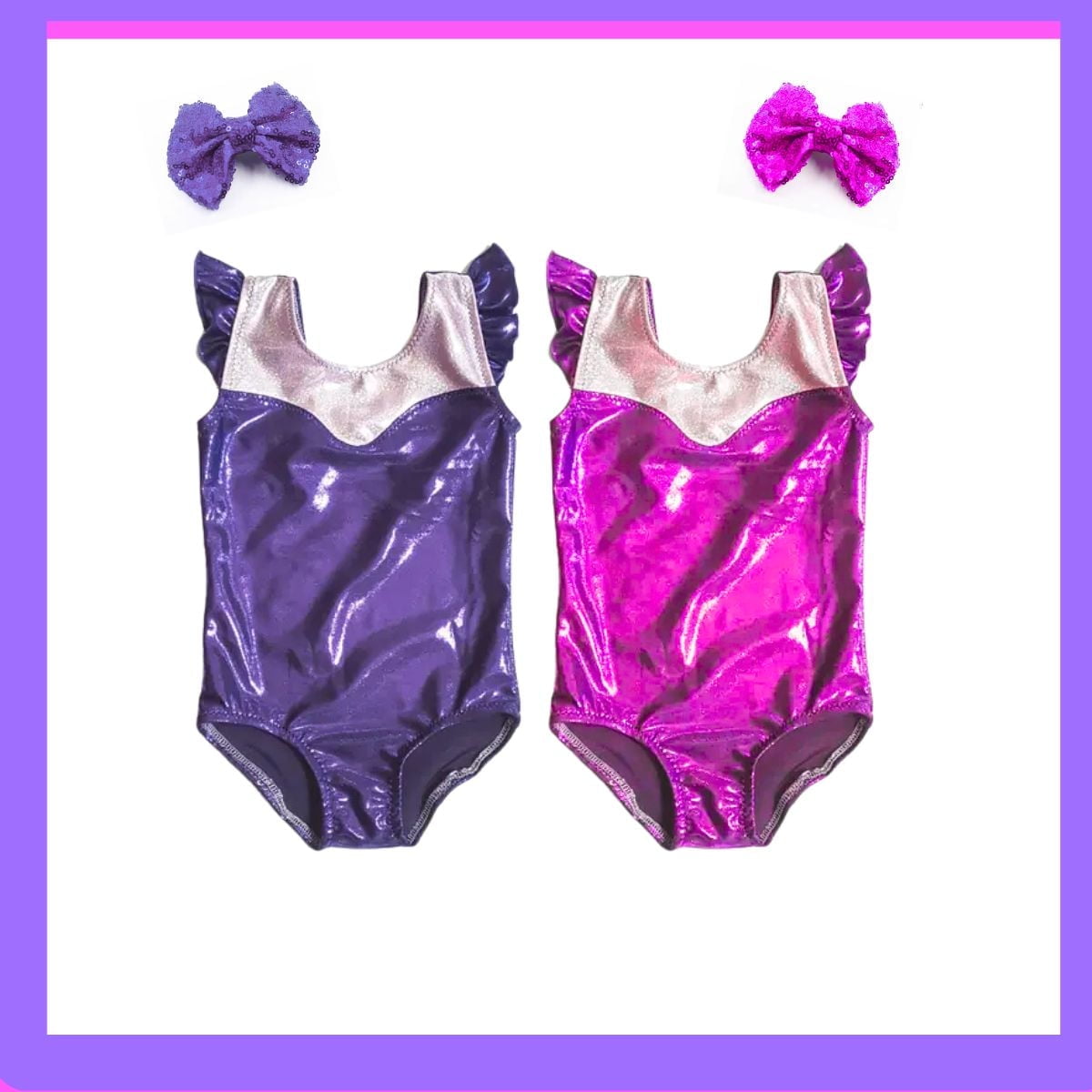 Lycra Sparkle Gymnastics Leotard, Toddler/Little Girl's - Walmart.com
