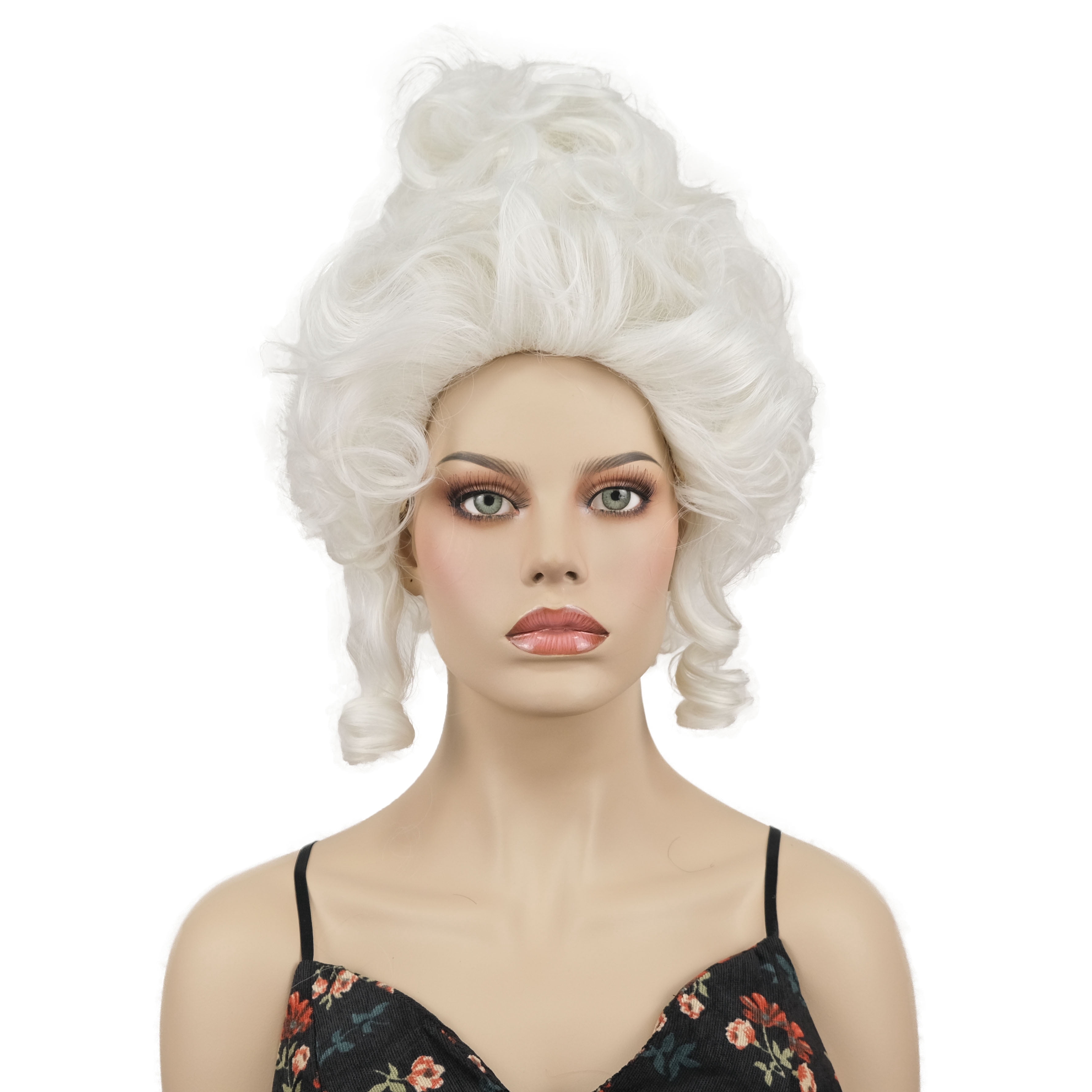 Lydell Short Curly Wig for Women, Platinum Blonde - Walmart.com