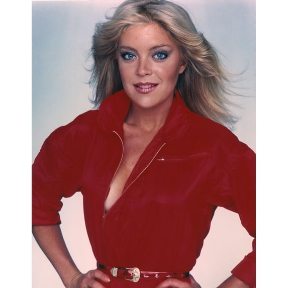 Lydia Cornell Posed in Red Dress with a Smile Photo Print (8 x 10 ...