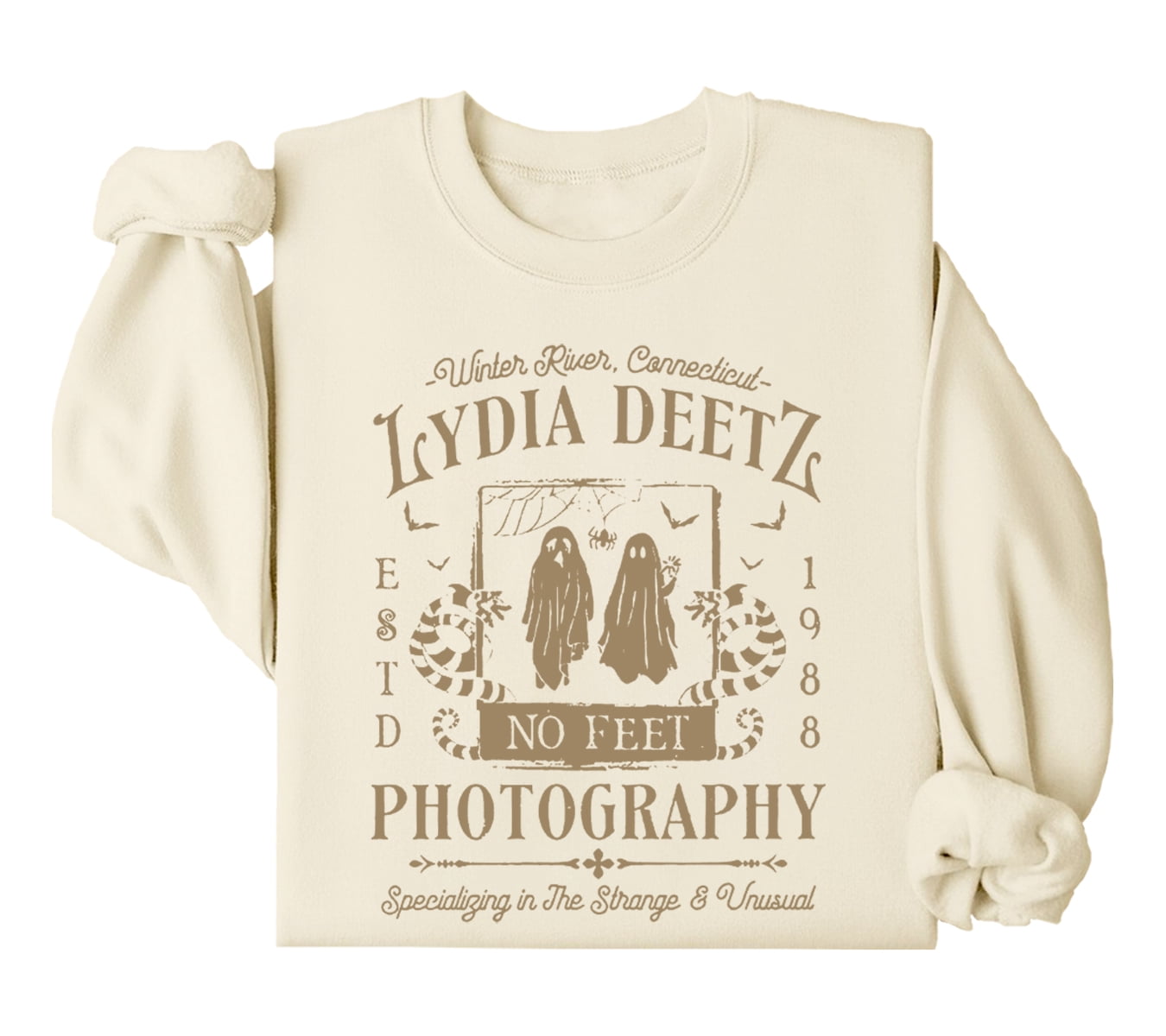 Lydia Deetz Photography Sweatshirt, Spooky Season No Feet Sweatshirt ...
