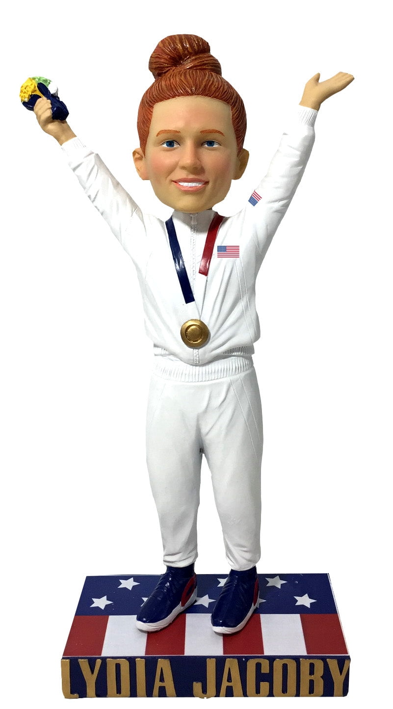 Lydia Jacoby Olympic Swimming Bobblehead - Walmart.com