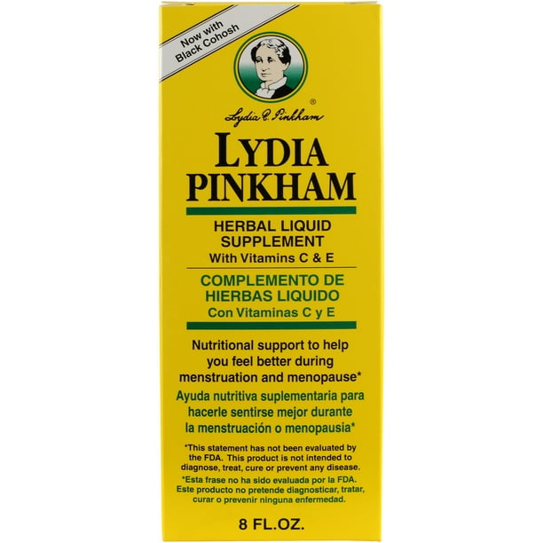 Lydia Pinkham Herbal Compound, 8 Oz - Walmart.com