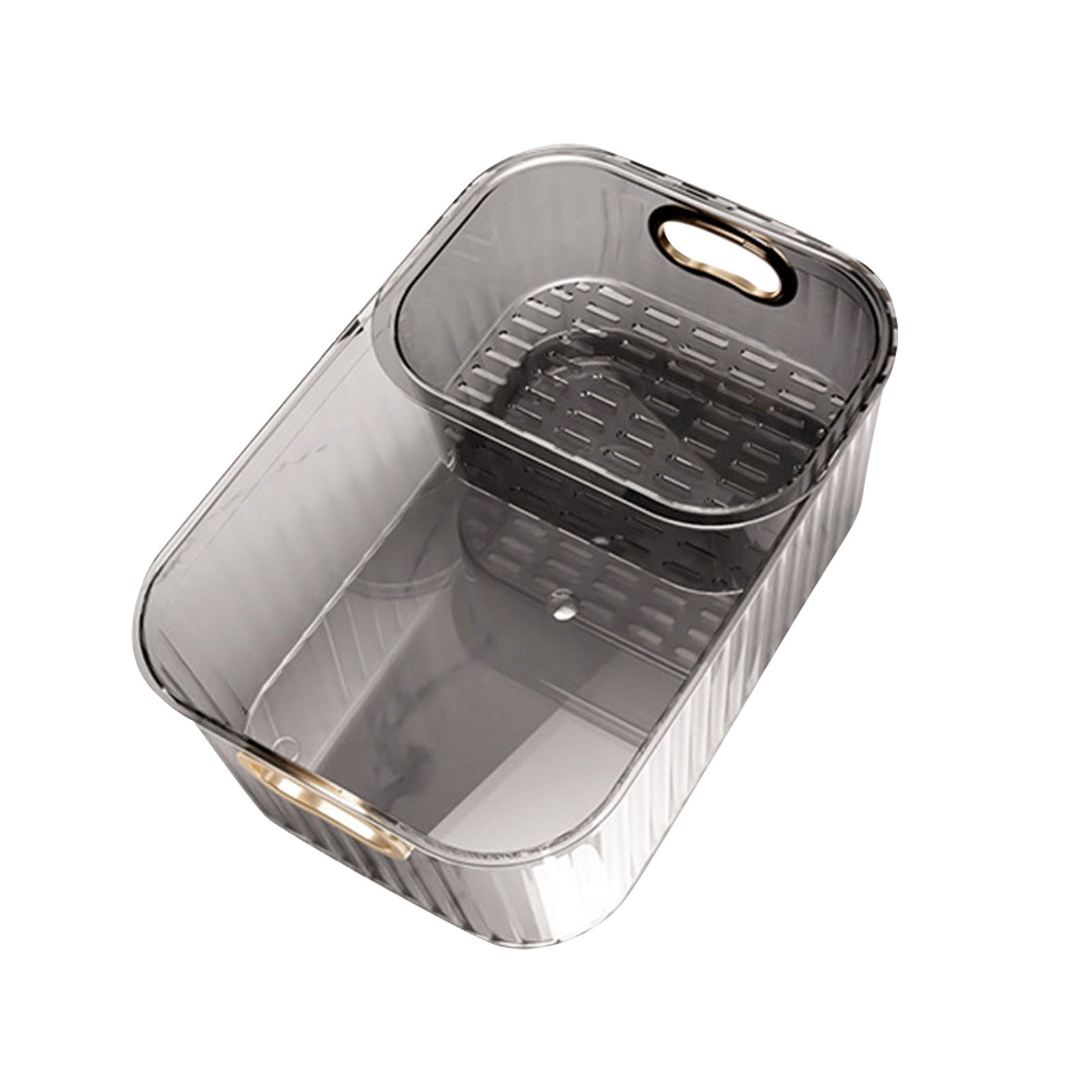 Lydiaunistar 2-Tier Fruit & Vegetable Basket - Double Layer Countertop ...