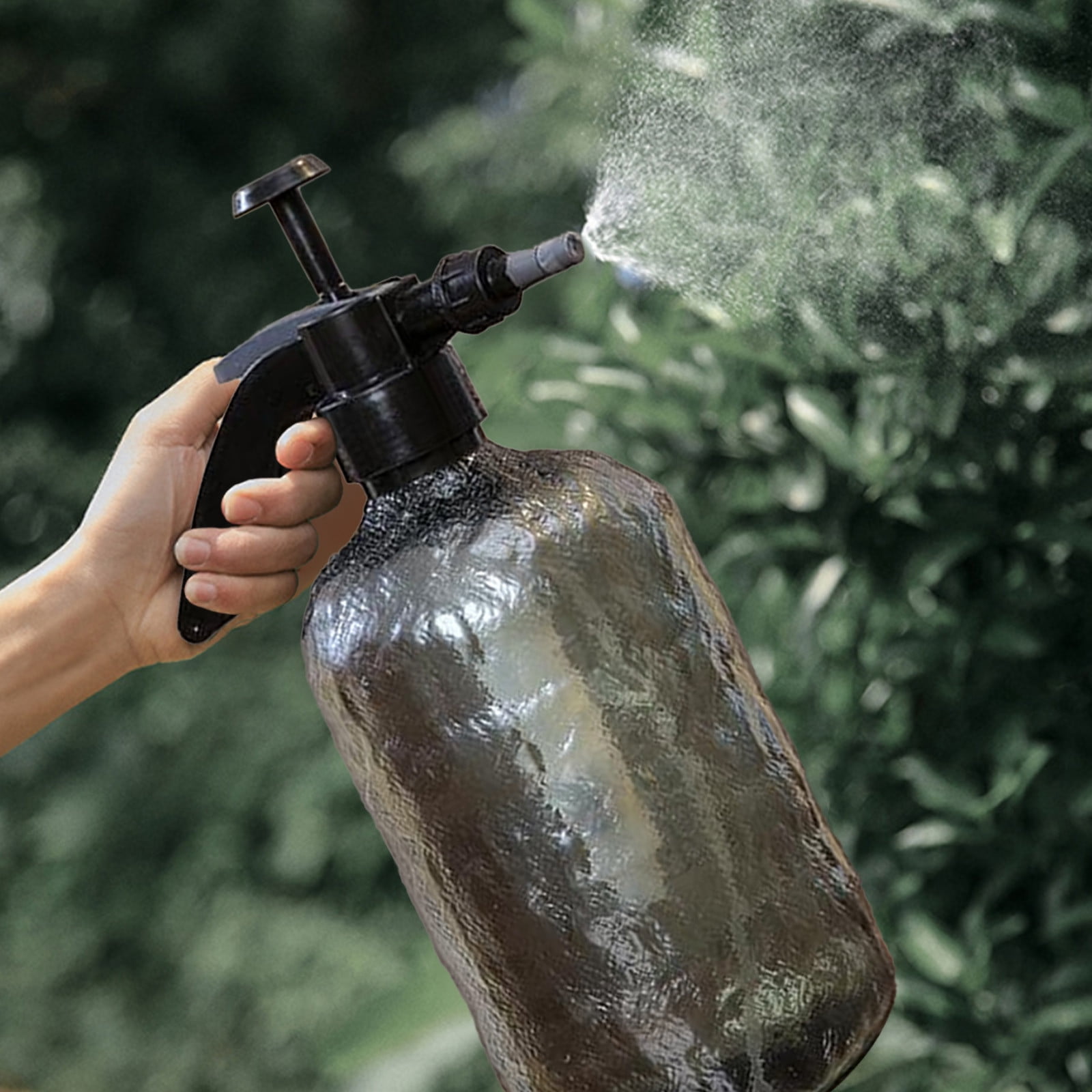 Lydiaunistar 2L Gray Pressure Spray Bottle for Car Washing Gardening ...
