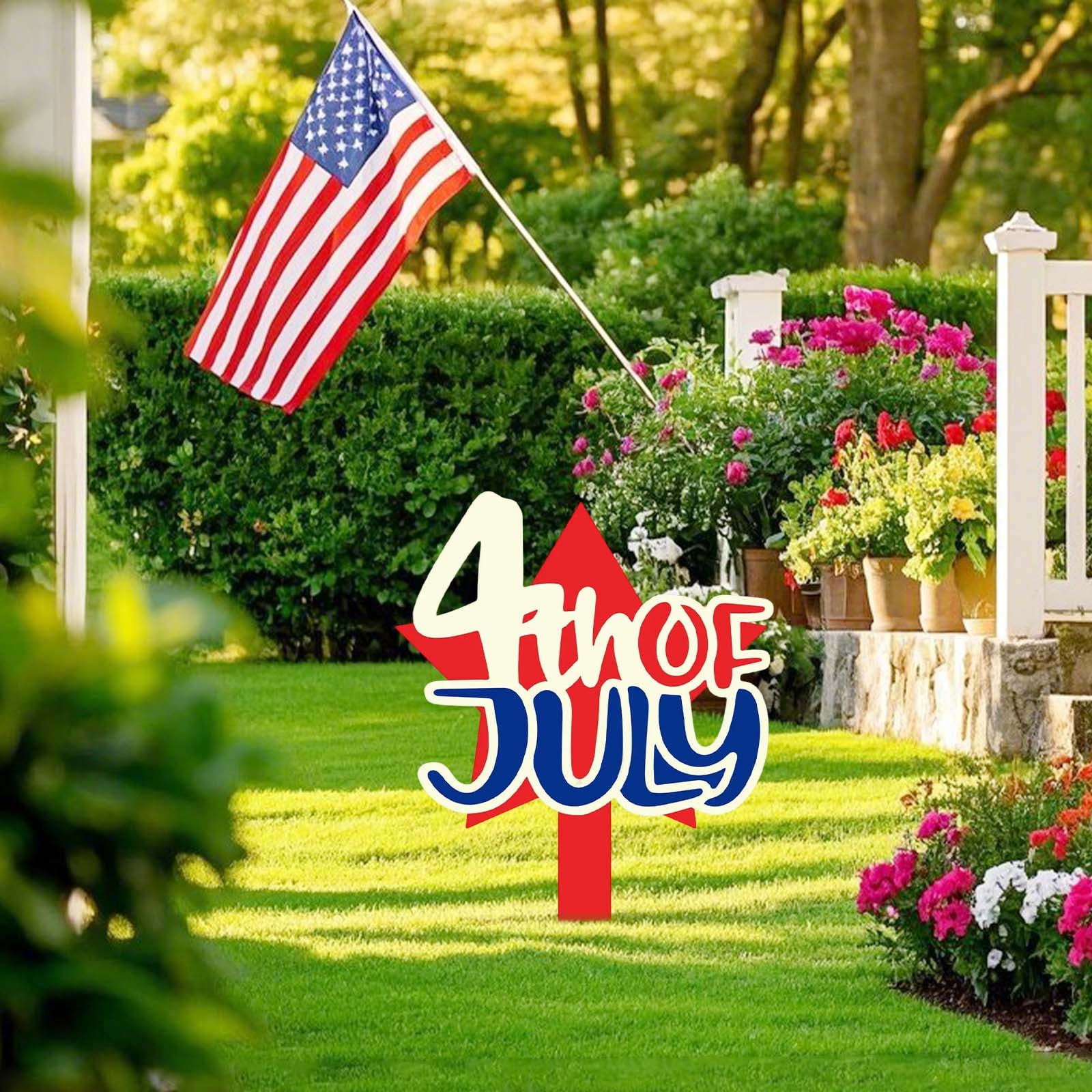 Lydiaunistar 4th of July Patriotic Decorations - Independence Day Flag ...