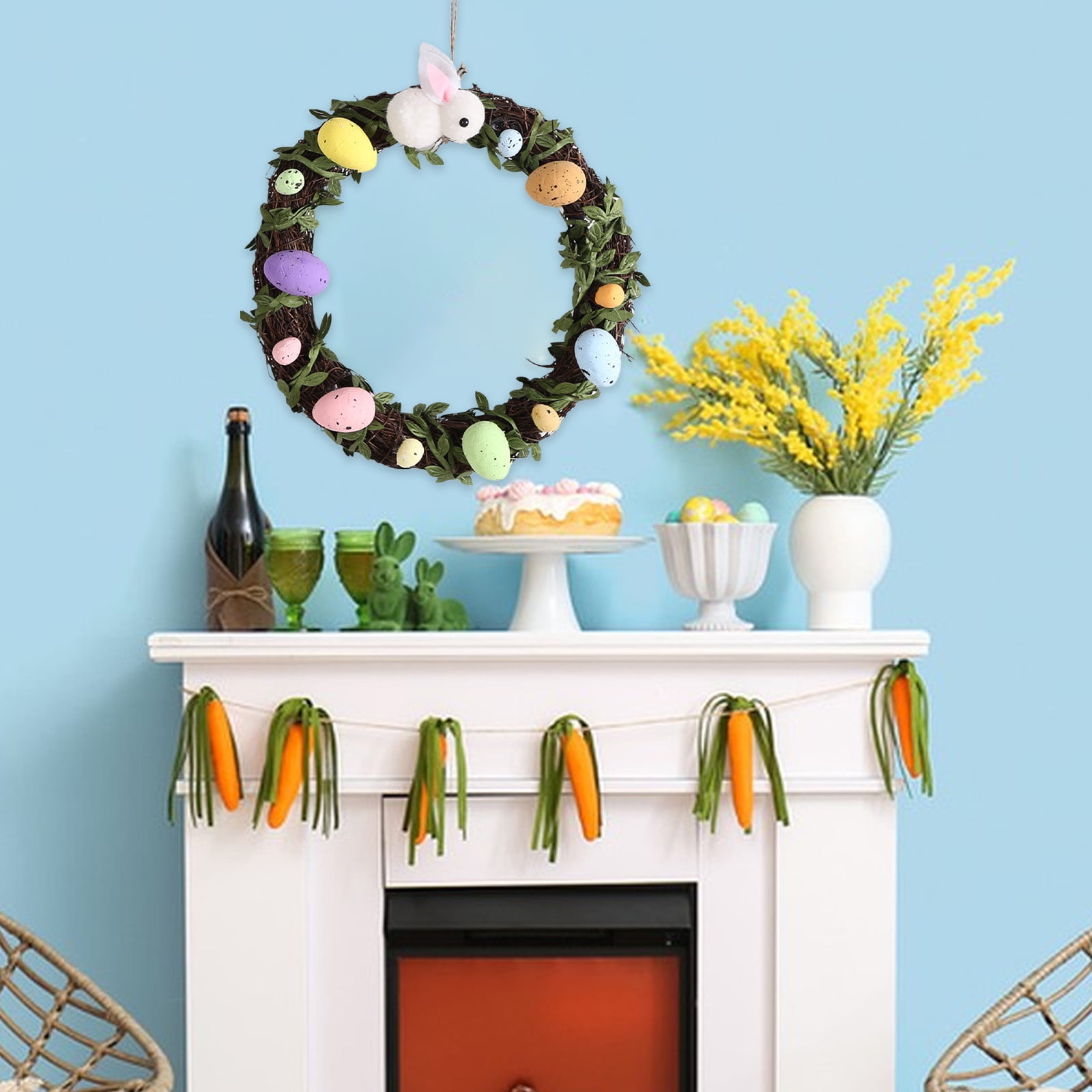 Lydiaunistar Easter Indoor/Outdoor Holiday Decor 2025 Easter Decorative ...