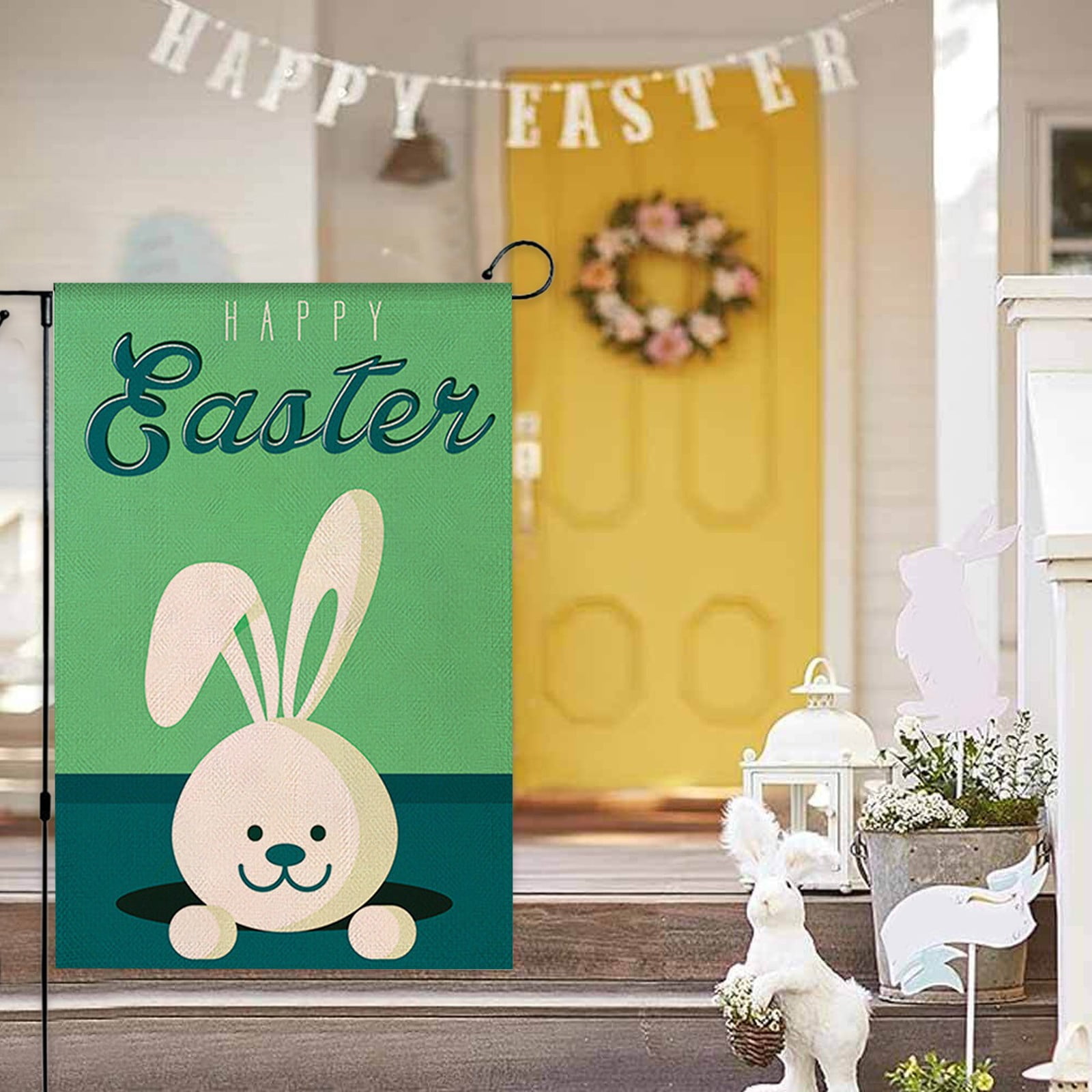 Lydiaunistar Easter Indoor/Outdoor Holiday Decor Easter Day Ambience ...
