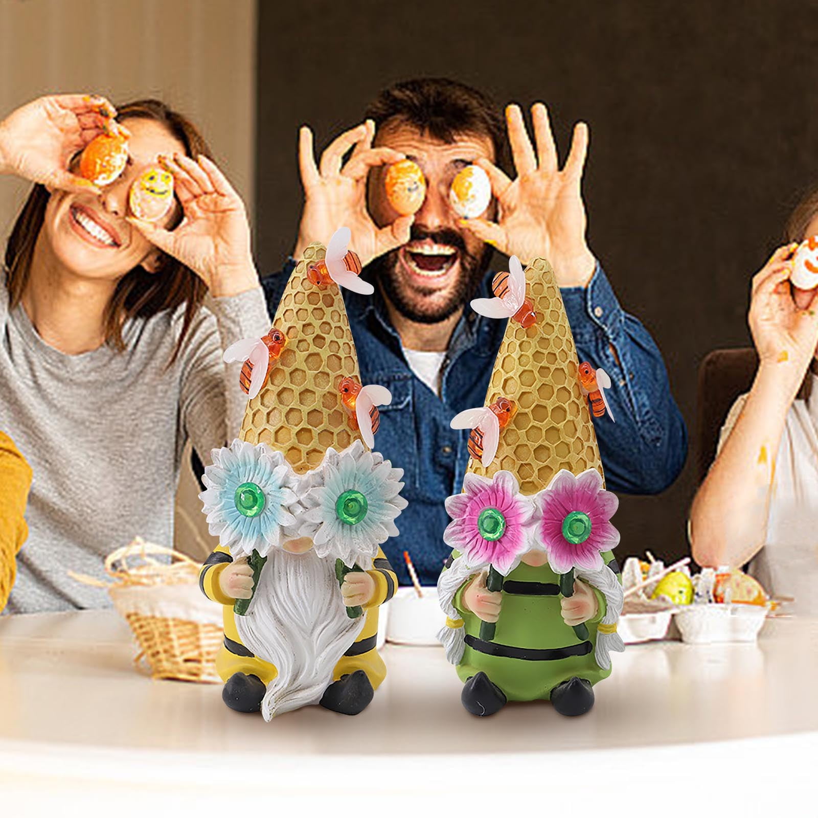 Lydiaunistar Easter Indoor/Outdoor Holiday Decor Easter Dwarf Ornament ...