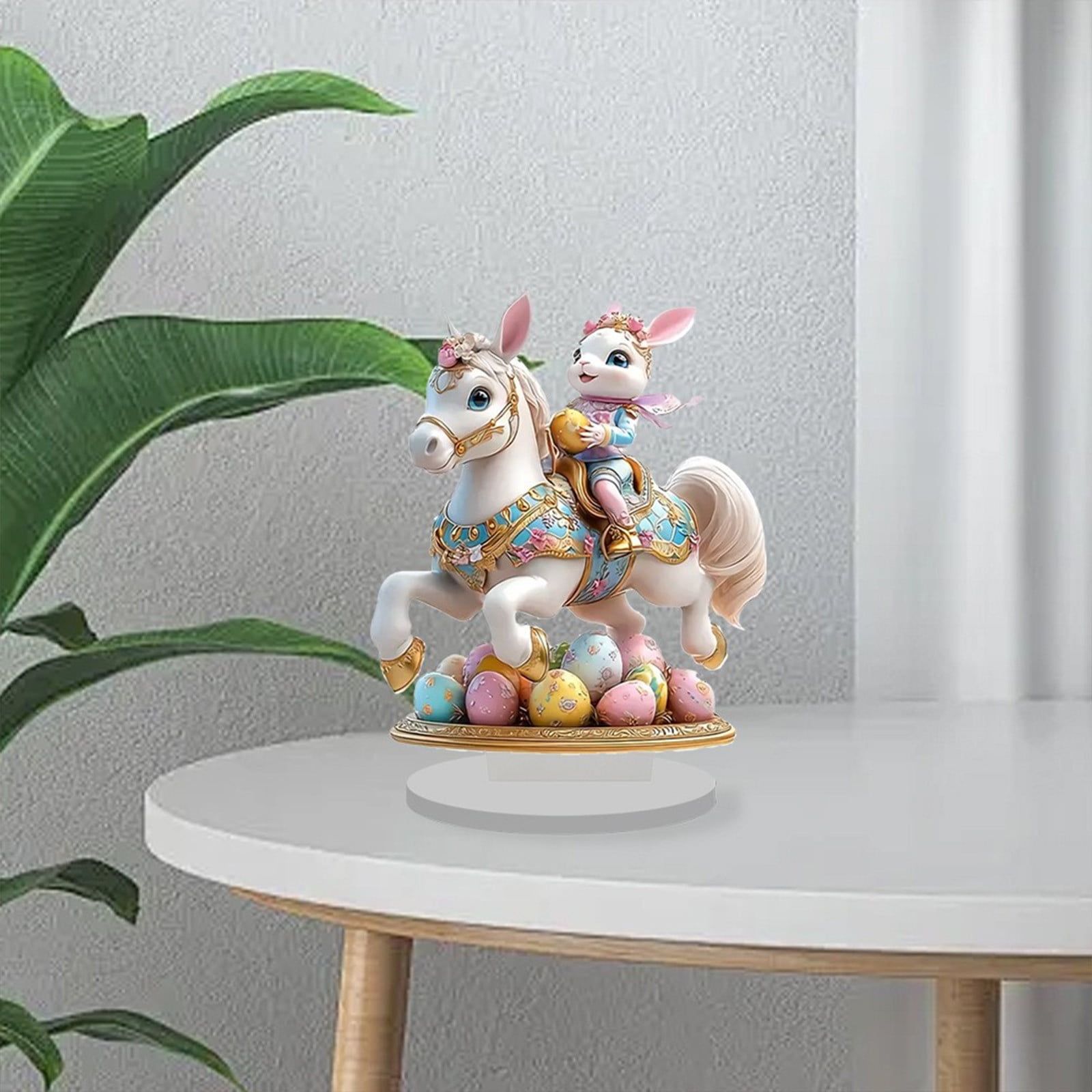 Lydiaunistar Easter Indoor/Outdoor Holiday Decor Easter Eggs Animals ...
