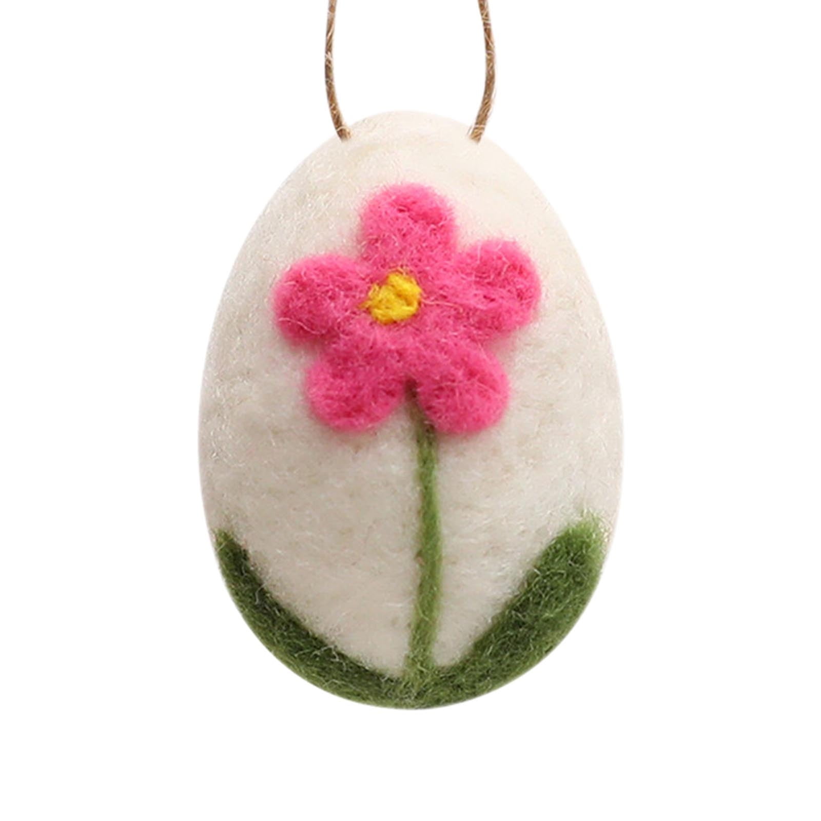 Lydiaunistar Easter Indoor/Outdoor Holiday Decor Easter Simulation Wool ...