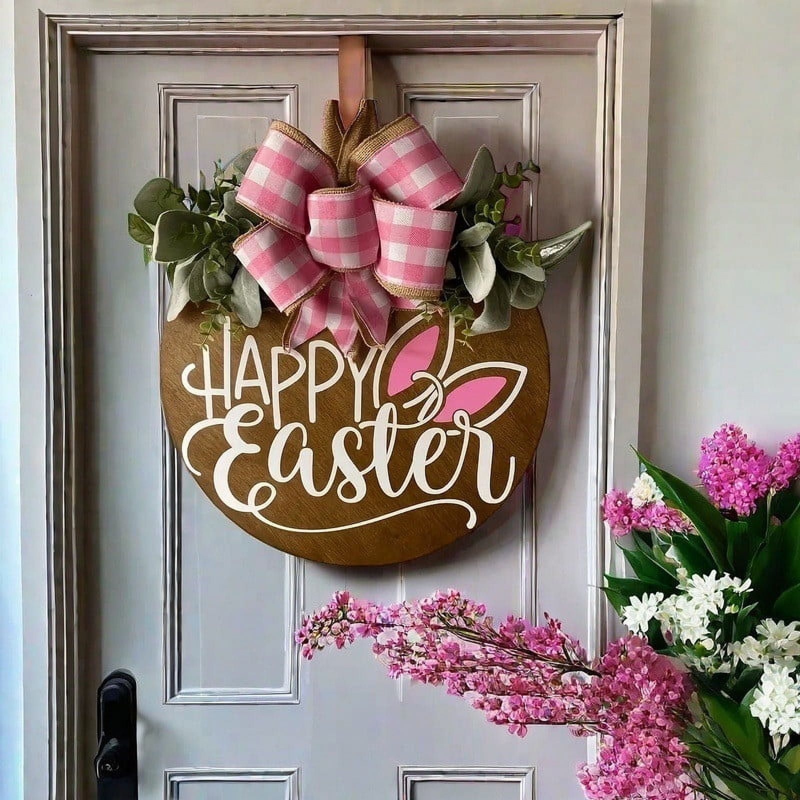 Lydiaunistar Easter Indoor/Outdoor Holiday Decor New Happy Easter Bunny ...