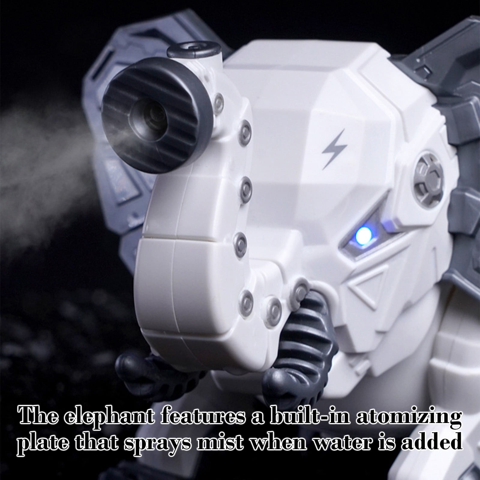 Lydiaunistar Remote Control Electric Mechanical Elephant Spray Toy, C ...
