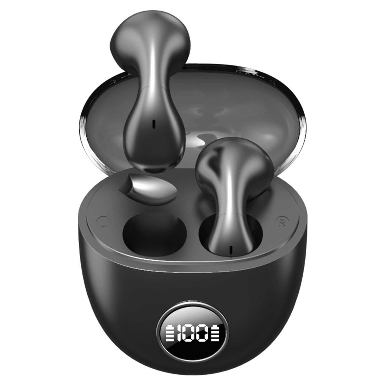 Lydiaunistar Waterproof Bluetooth Earbuds Clip-On Sports Wireless ...