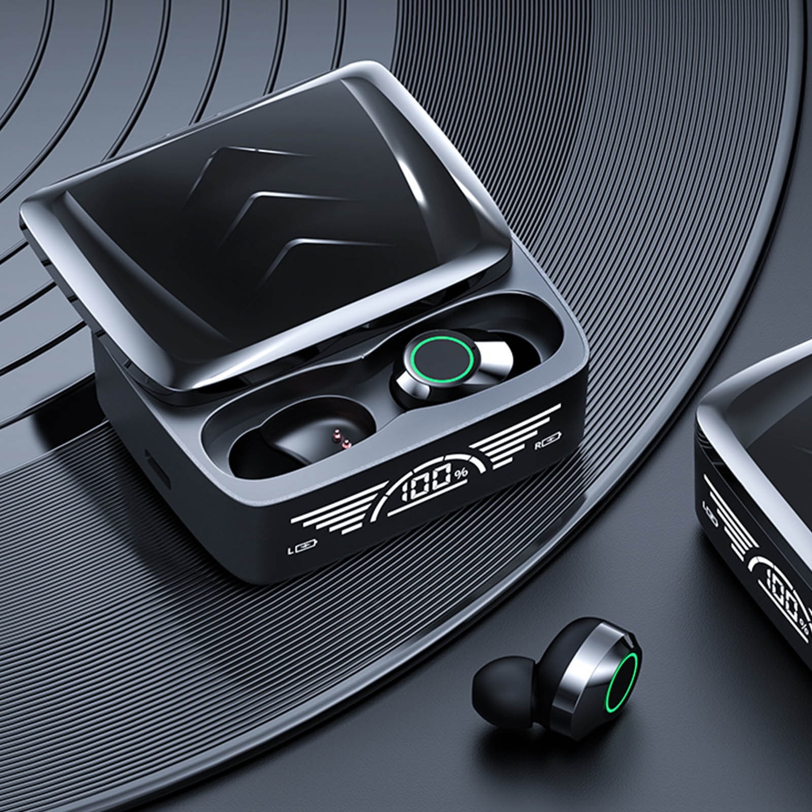 Lydiaunistar Wireless Bluetooth Earbuds Waterproof IPX7, Noise Cancelling Headphones with ...