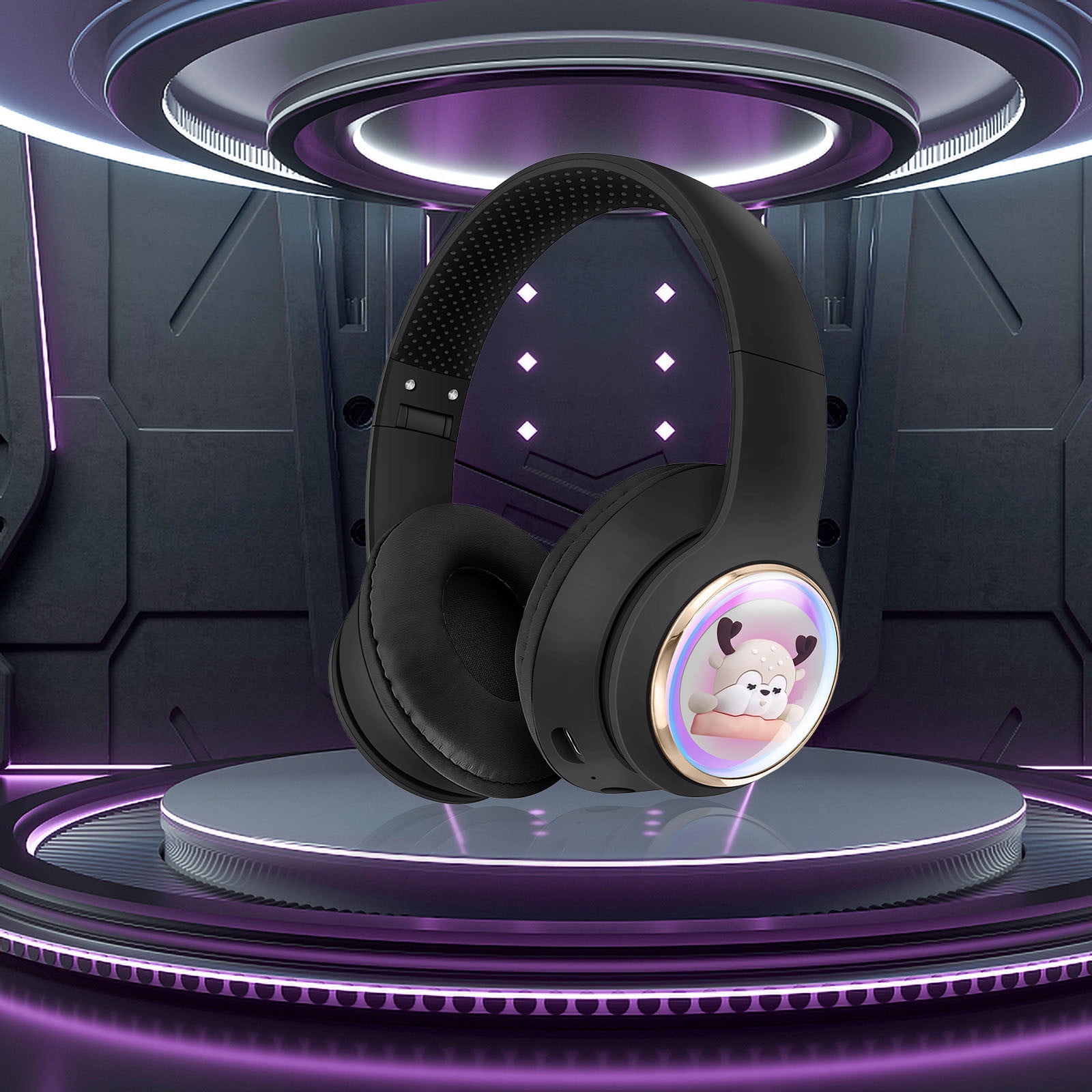 Lydiaunistar Wireless Waterproof Bluetooth Earbuds 5.3 with Retractable ...