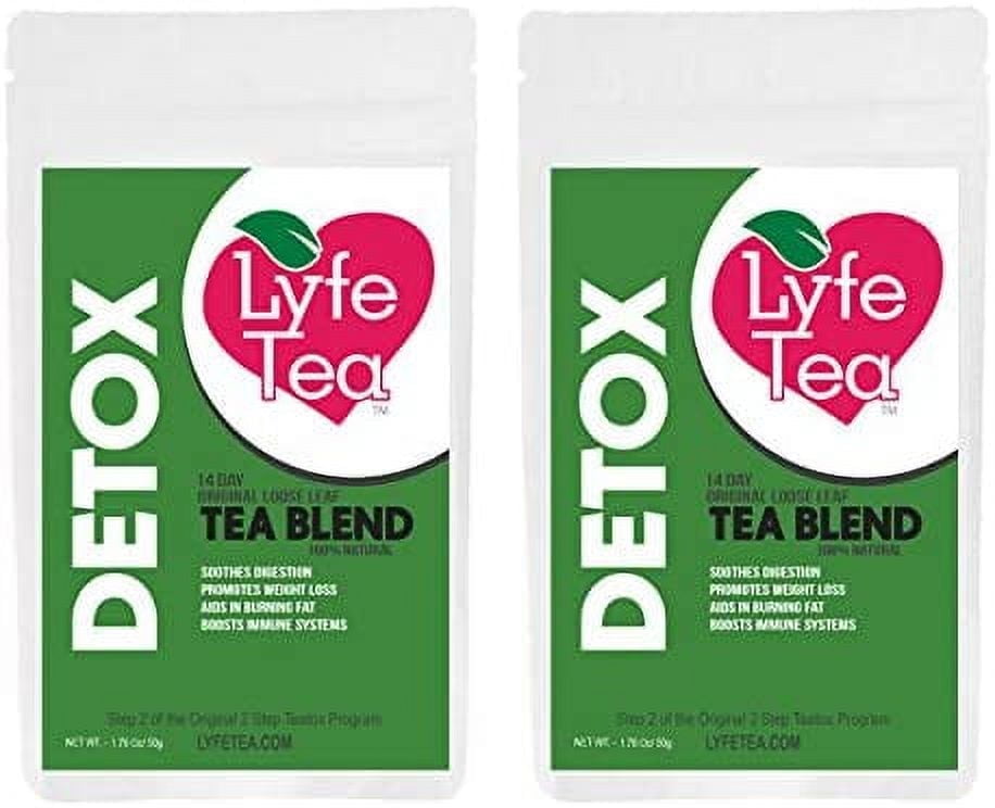 Lyfe Tea 28-Days Detox Tea for Weight Loss & Fat Burn, Tummy Control ...