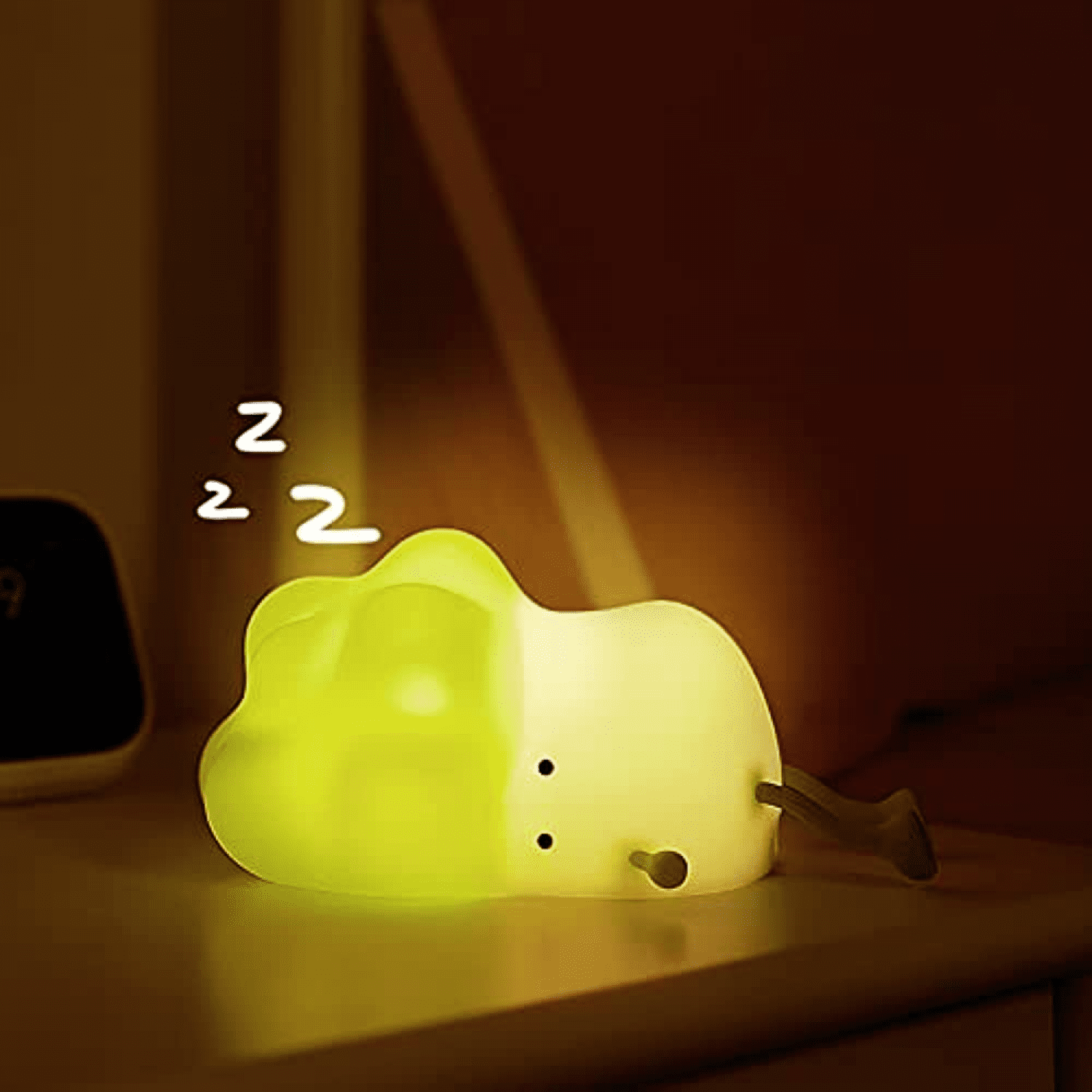 Lying Cabbage Night Light,Cute Night Light for Kids,Dimmable Squishy ...