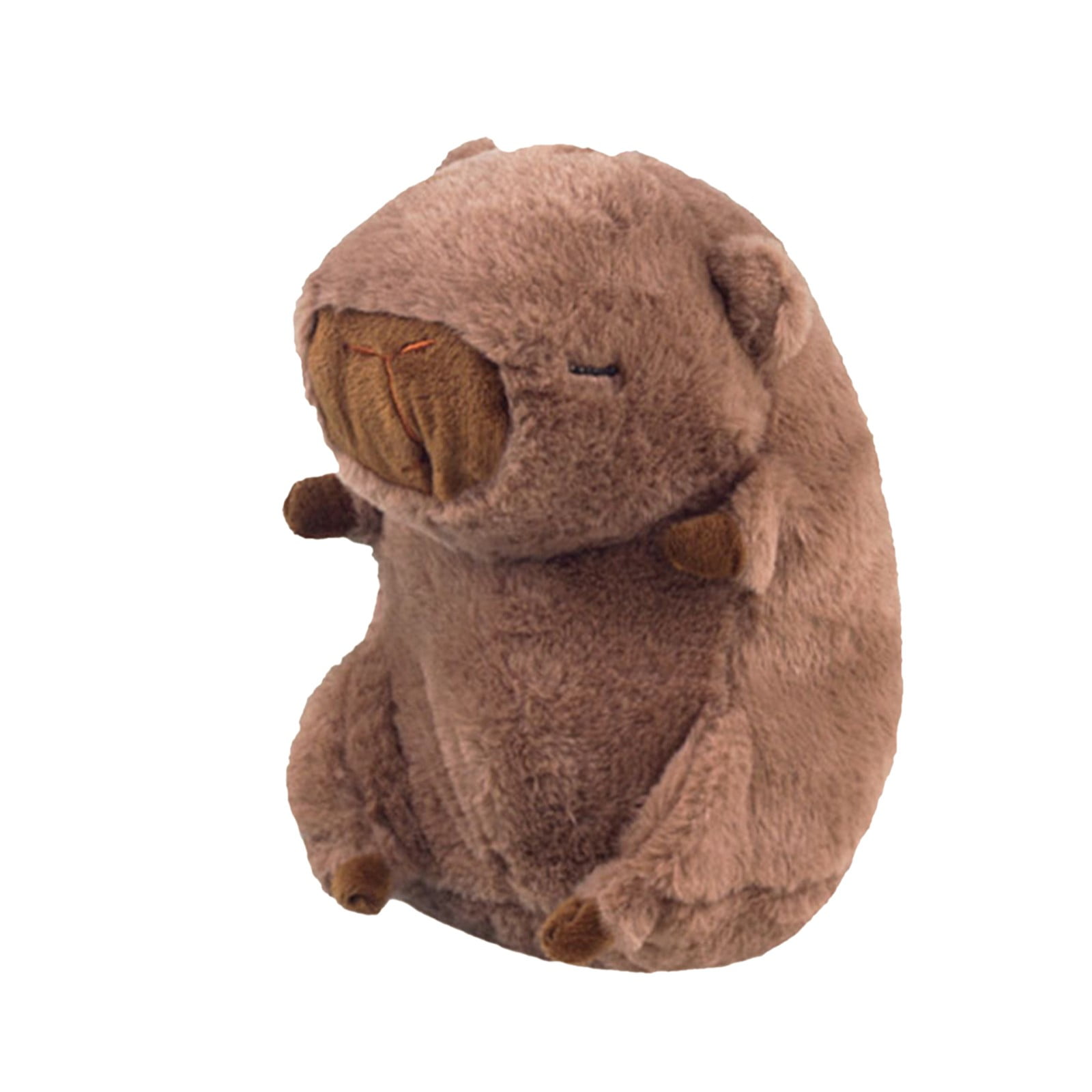 Lying Capybara Stuffed Animal, Stuffed Capybara Plushie Cute Plushies ...