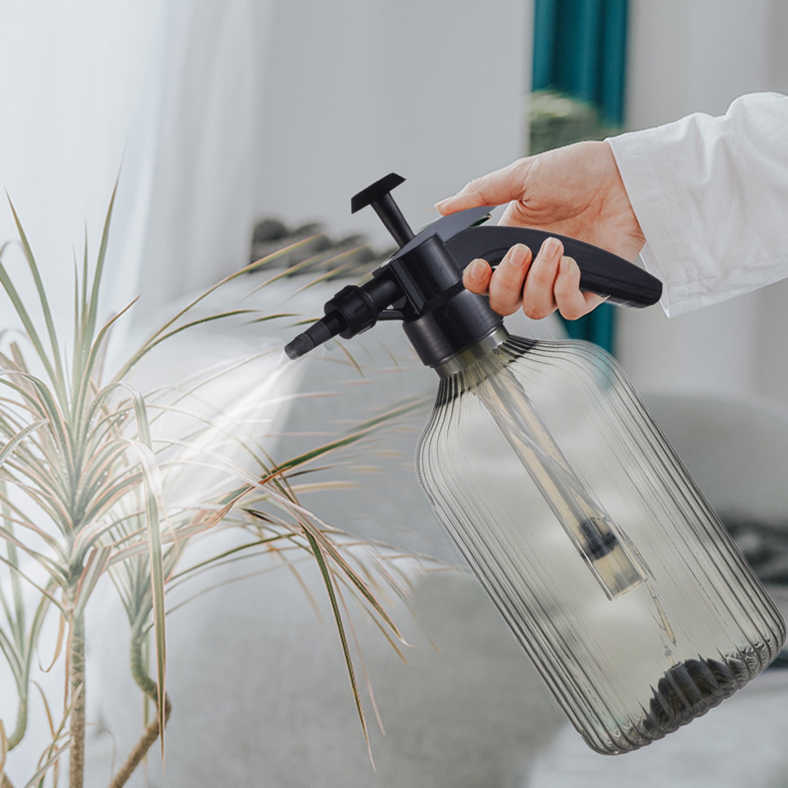 Lyinloo 2000ml Watering Spray Bottle Watering Kettle High Pressure ...