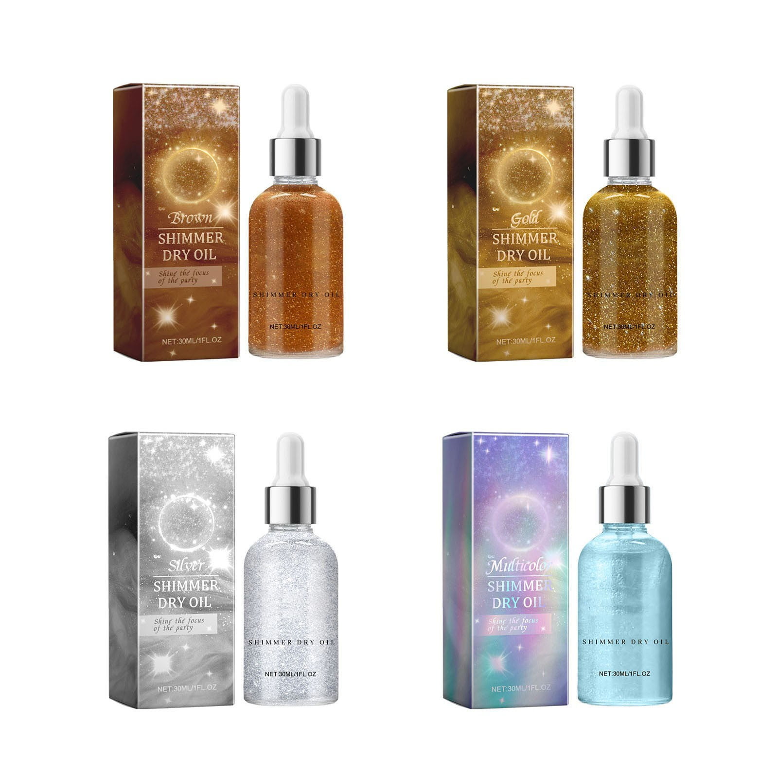 Lyinloo Body Shines Oil Shines Body Shines Dry Oil Shines Body Oil Shines Facial Waterproofing ...