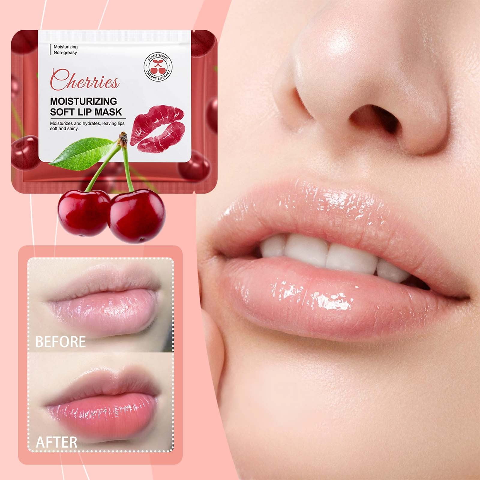 Lyinloo Fruit Series Lip Film Lip Moisturizing Crystal Lip Film 2ml ...