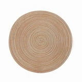 Lyinloo Round Placemats , Cotton Rope Woven Table Mats, Non Slip Heat ...