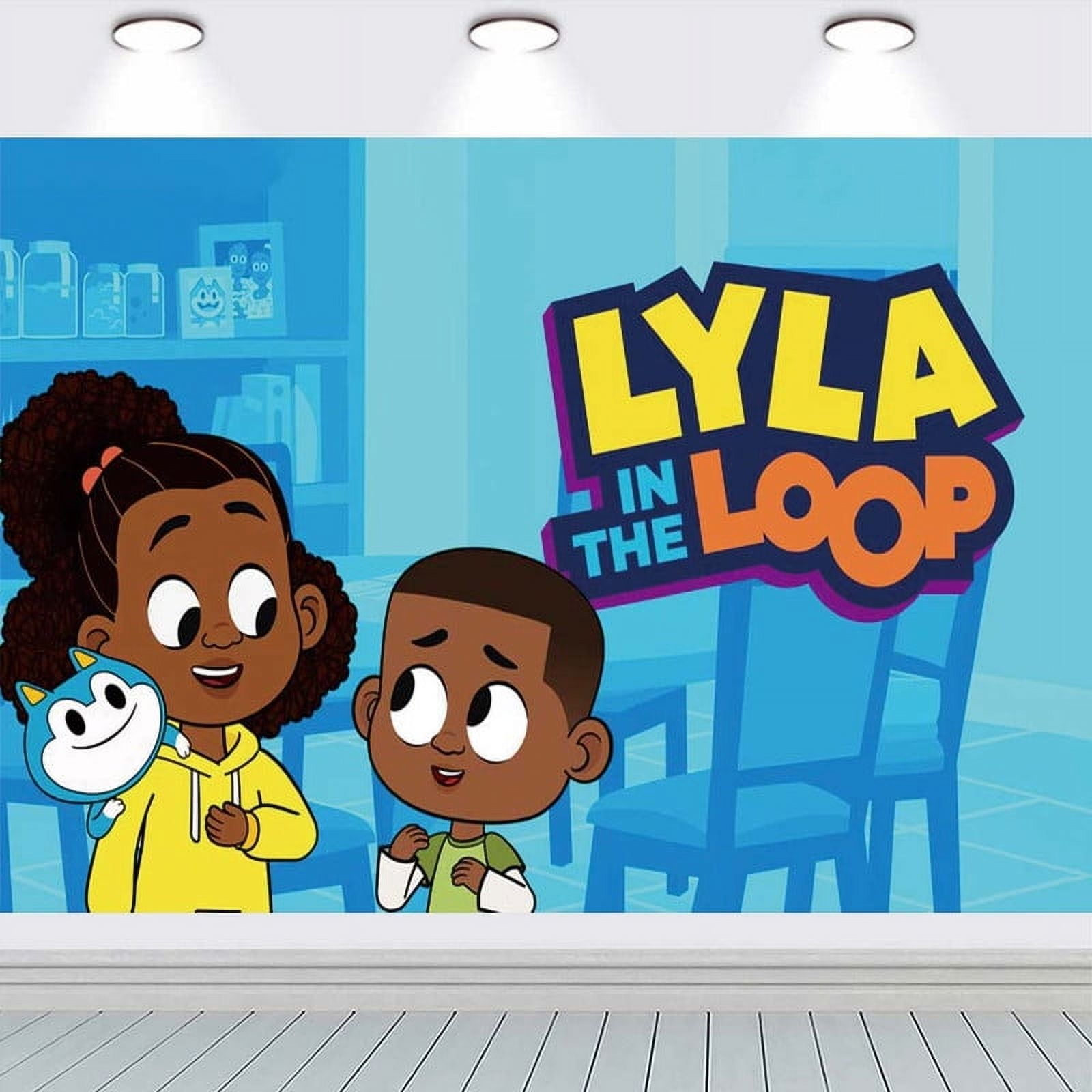 Lyla in the Loop Party Supplies Backdrop Banner Poster Birthday ...