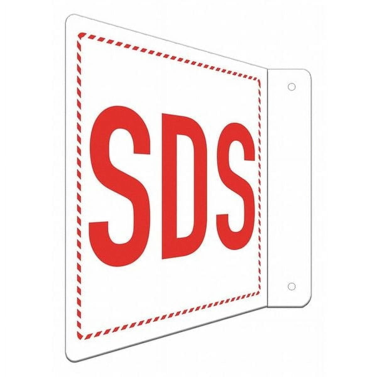 Lyle Alum Sds Information Sign,8x8in,Alum LCFL-0045-NA_8x8 - Walmart.com