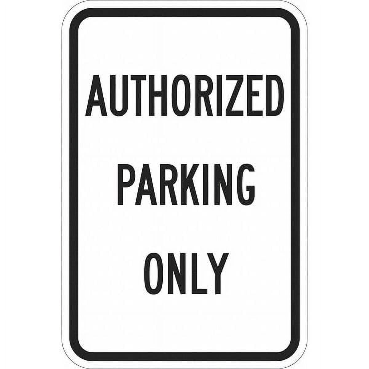 Lyle Authorized Parking Sign,18" x 12" T1-1177-EG_12x18 - Walmart.com