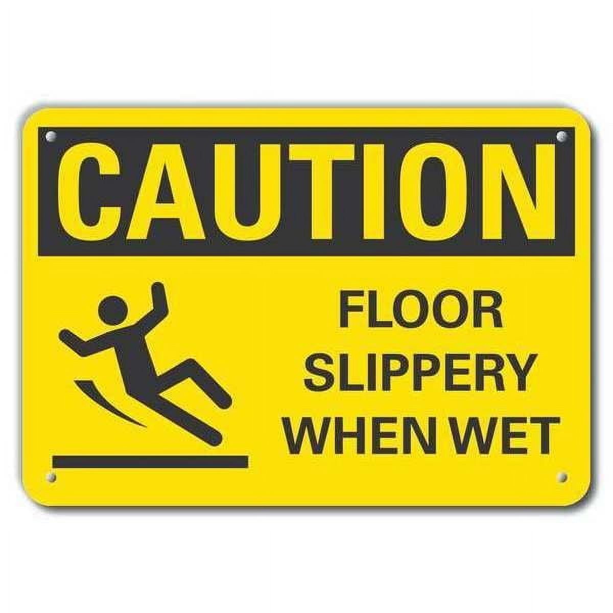 Lyle Caution Sign,7 in x 10 in,Aluminum LCU3-0137-RA_10x7 - Walmart.com