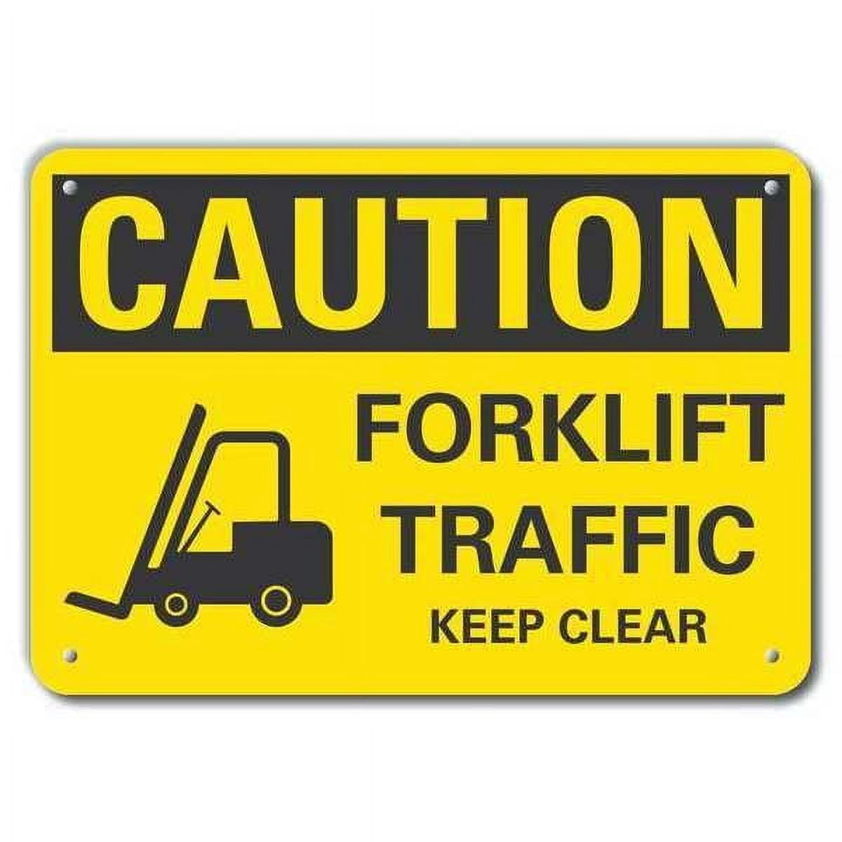 Lyle Caution Sign,7 inx10 in,Plastic LCU3-0196-NP_10x7 - Walmart.com