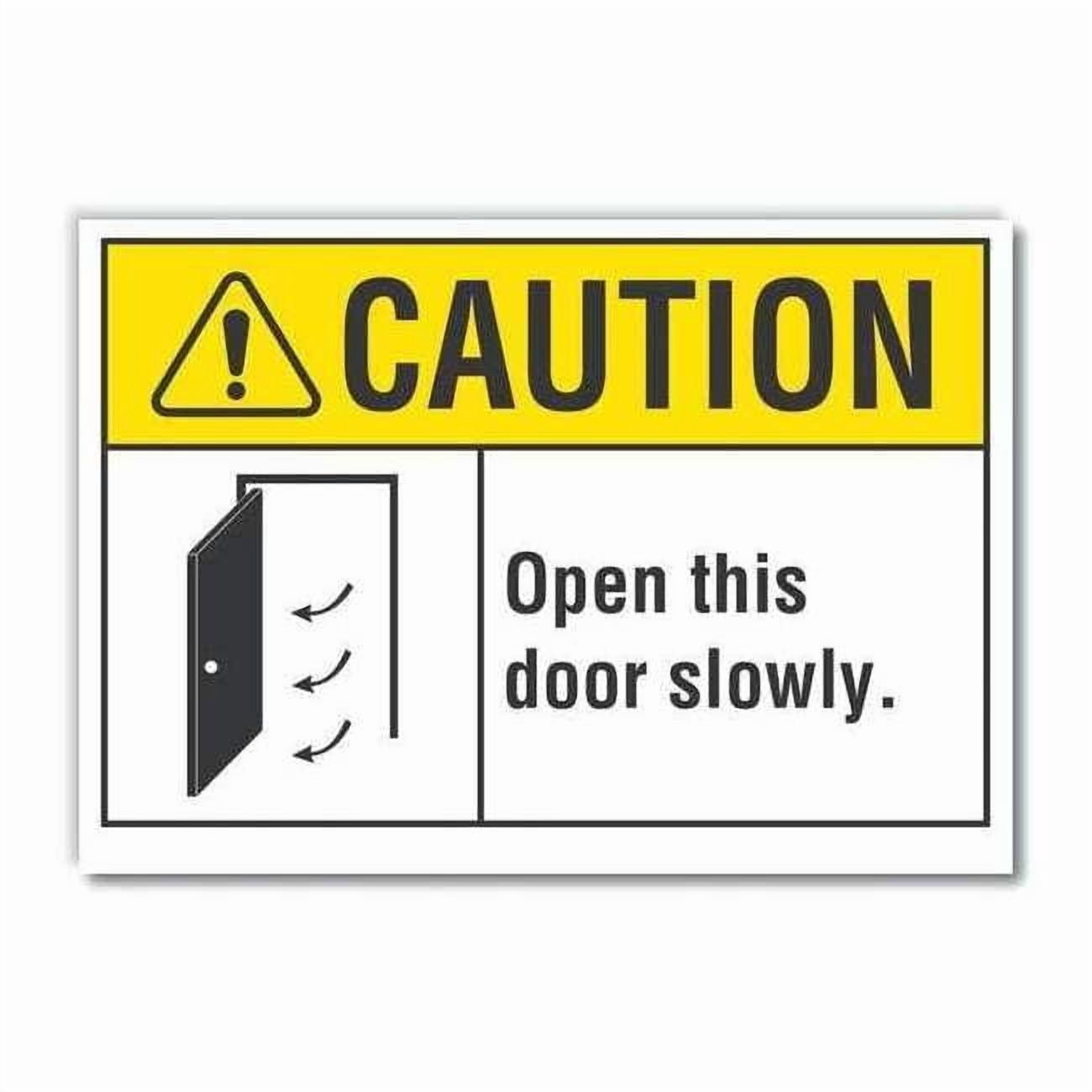 Lyle Caution Sign,7in x 10in,Non-PVC Polymer LCU3-0087-ED_10x7 ...