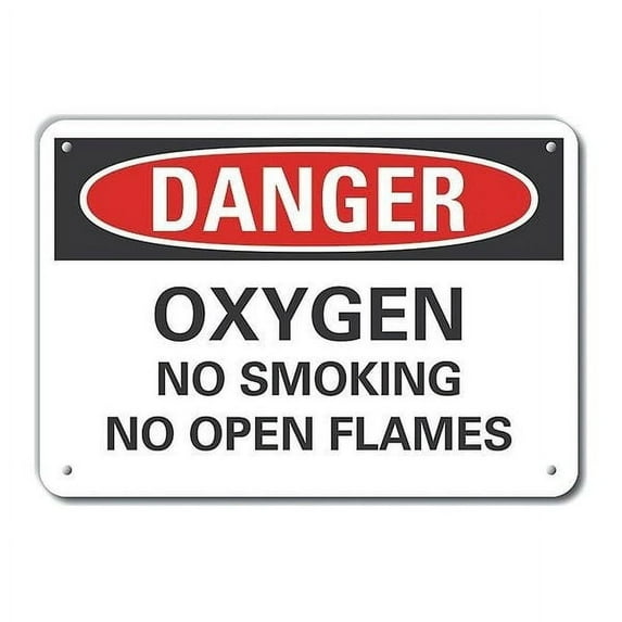Lyle Danger Sign,7 in x 10 in,Aluminum LCU4-0523-NA_10X7 - Walmart.com