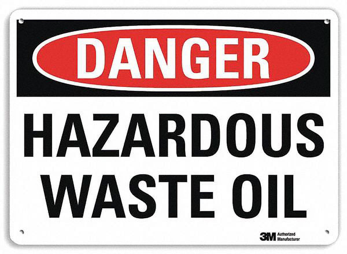 Lyle Danger Sign,7 in x 10 in,Aluminum U3-1580-RA_10X7 - Walmart.com