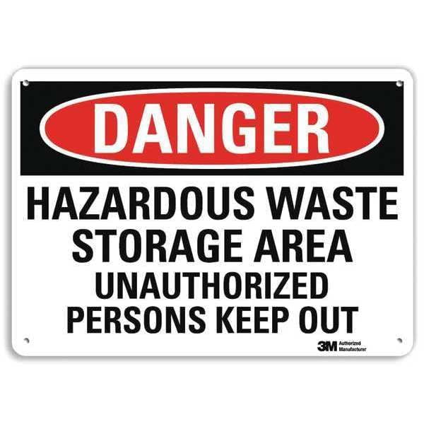 Lyle Danger Sign,7 in x 10 in,Aluminum U3-1582-NA_10x7 - Walmart.com