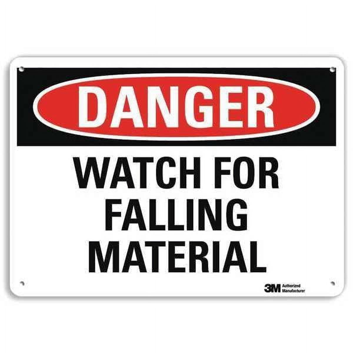 Lyle Danger Sign,7 in x 10 in,Aluminum U3-2043-NA_10x7 - Walmart.com